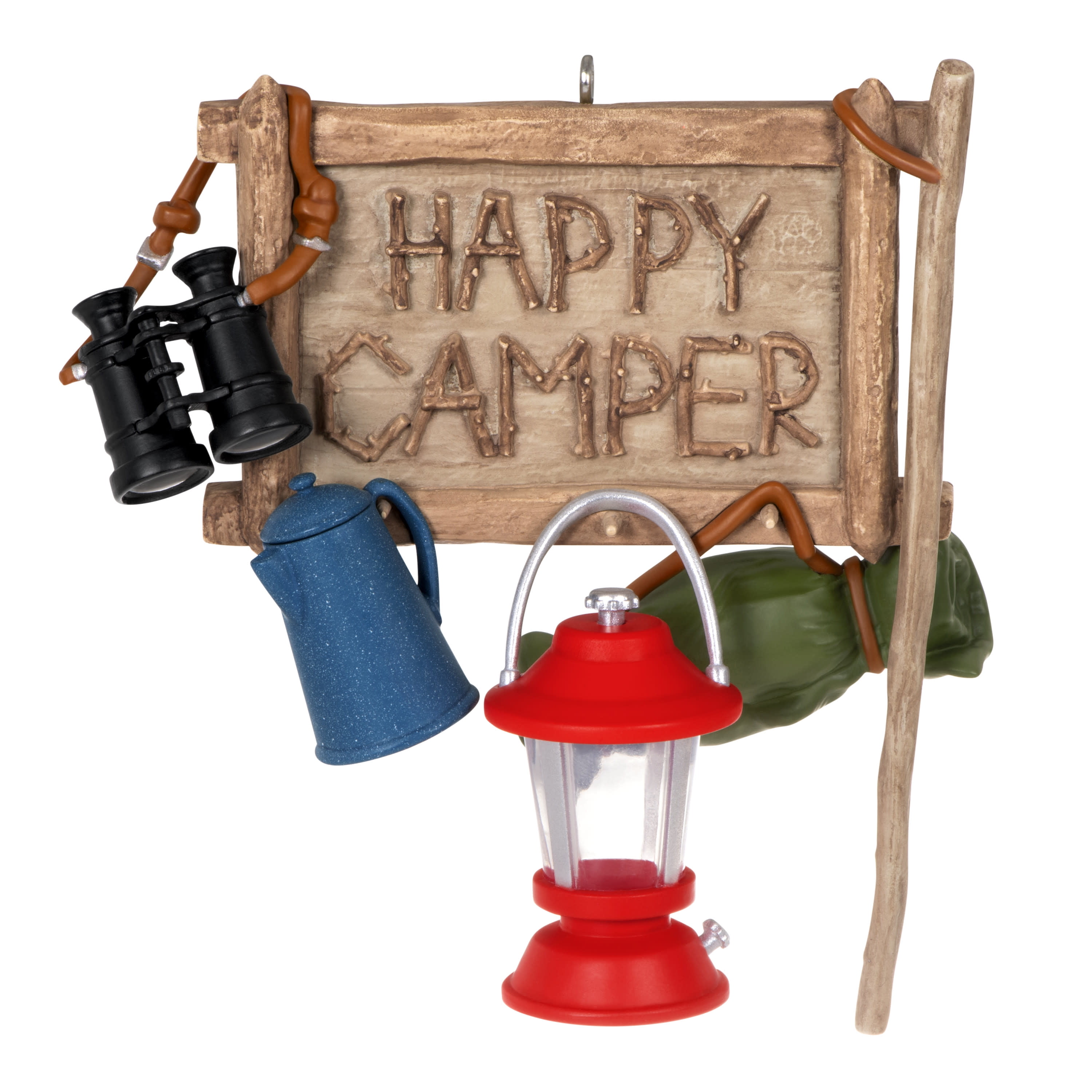 Hallmark Keepsake Christmas Ornament "Happy Camper" Gift for Hikers ...
