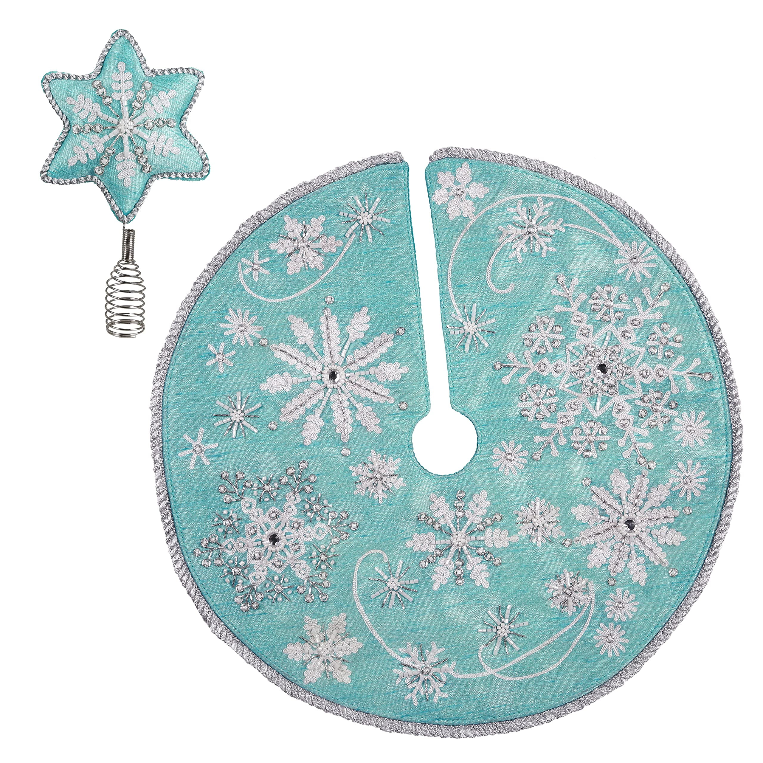Hallmark Keepsake Miniature 2021, Whimsical Snowflakes Tree Topper and ...