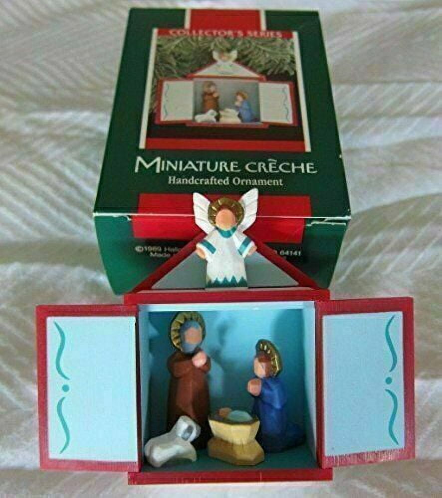 Hallmark Keepsake Miniature Creche Nativity 5th Fifth in Series ...