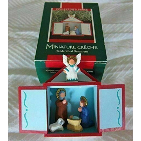 Hallmark Keepsake Miniature Creche Nativity 5th Fifth in Series ...