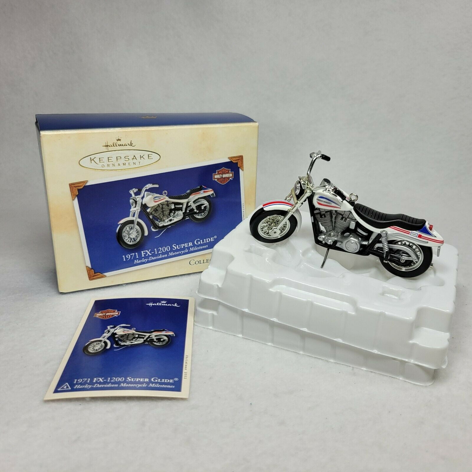 Hallmark Keepsake Ornament 1971 FX-1200 Super Glide Motorcycle ...