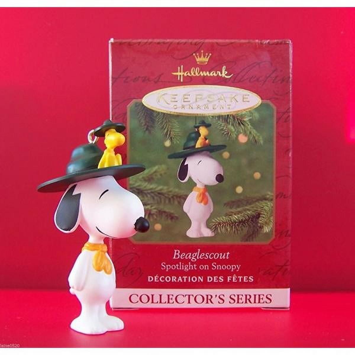 Hallmark Keepsake Ornament Beaglescout Snoopy QX6085 - Walmart.com