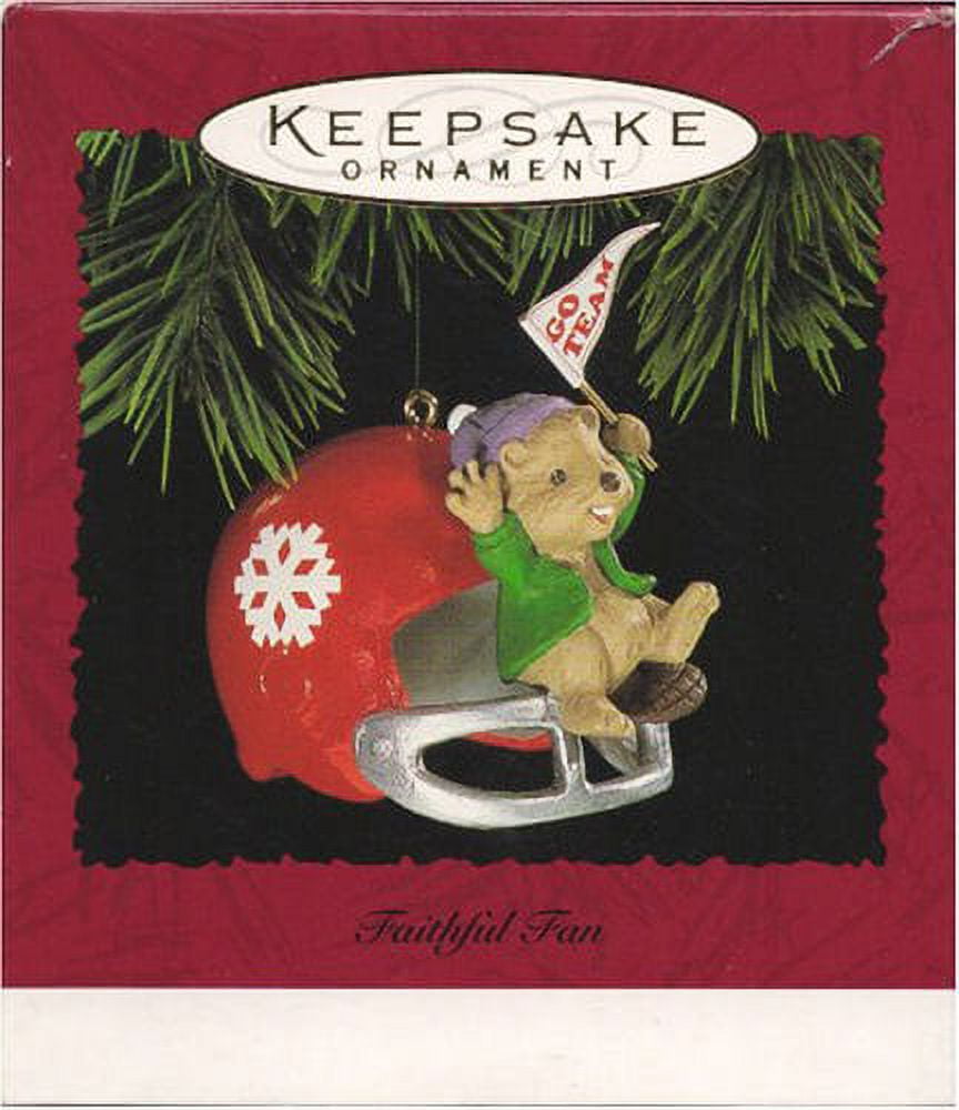 Hallmark Ornament: 1995 Faithful Fan | QX5897 - Walmart.com