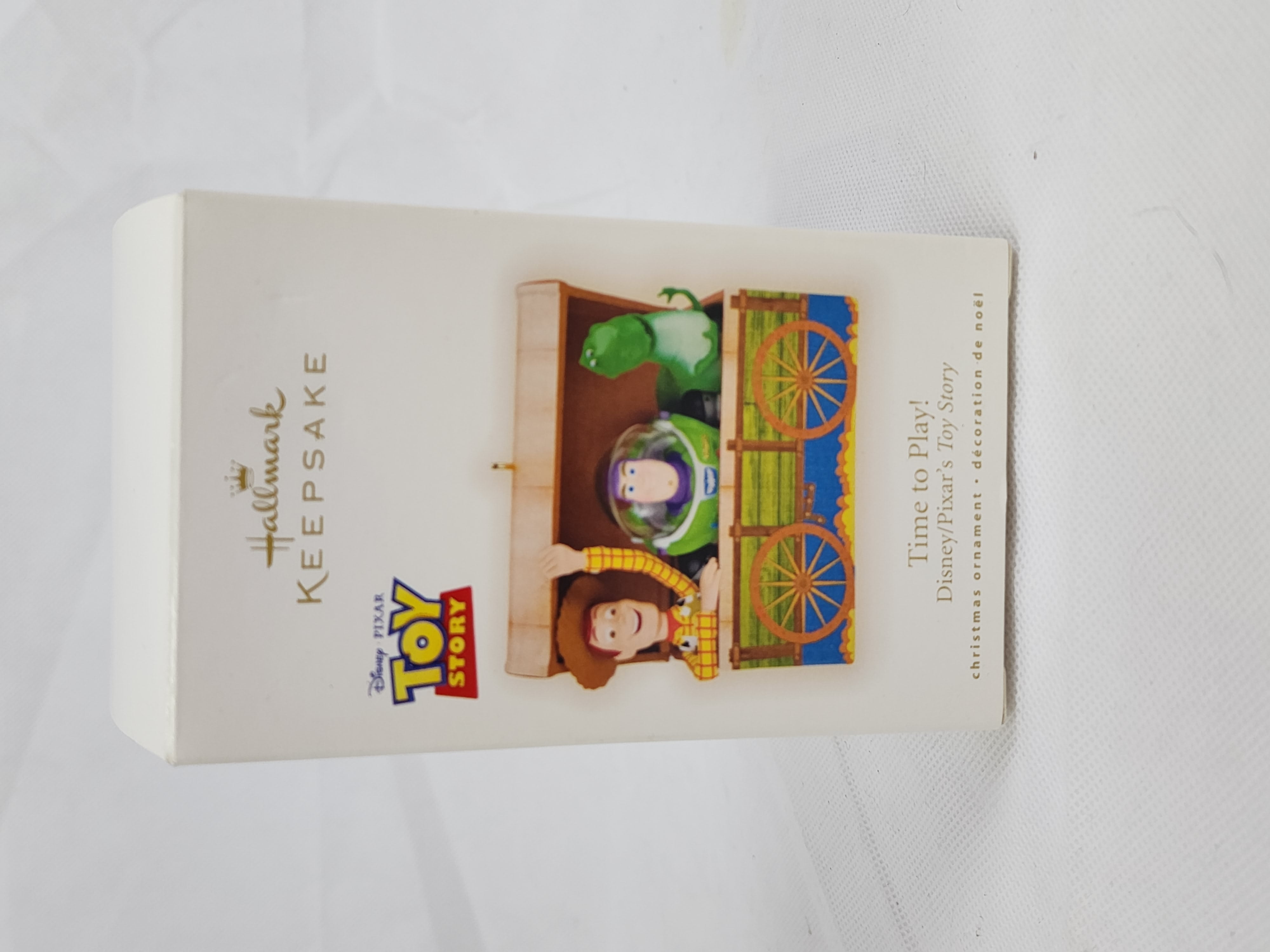 Hallmark Keepsake Toy Story TIME TO PLAY Ornament Disney Pixar Original ...