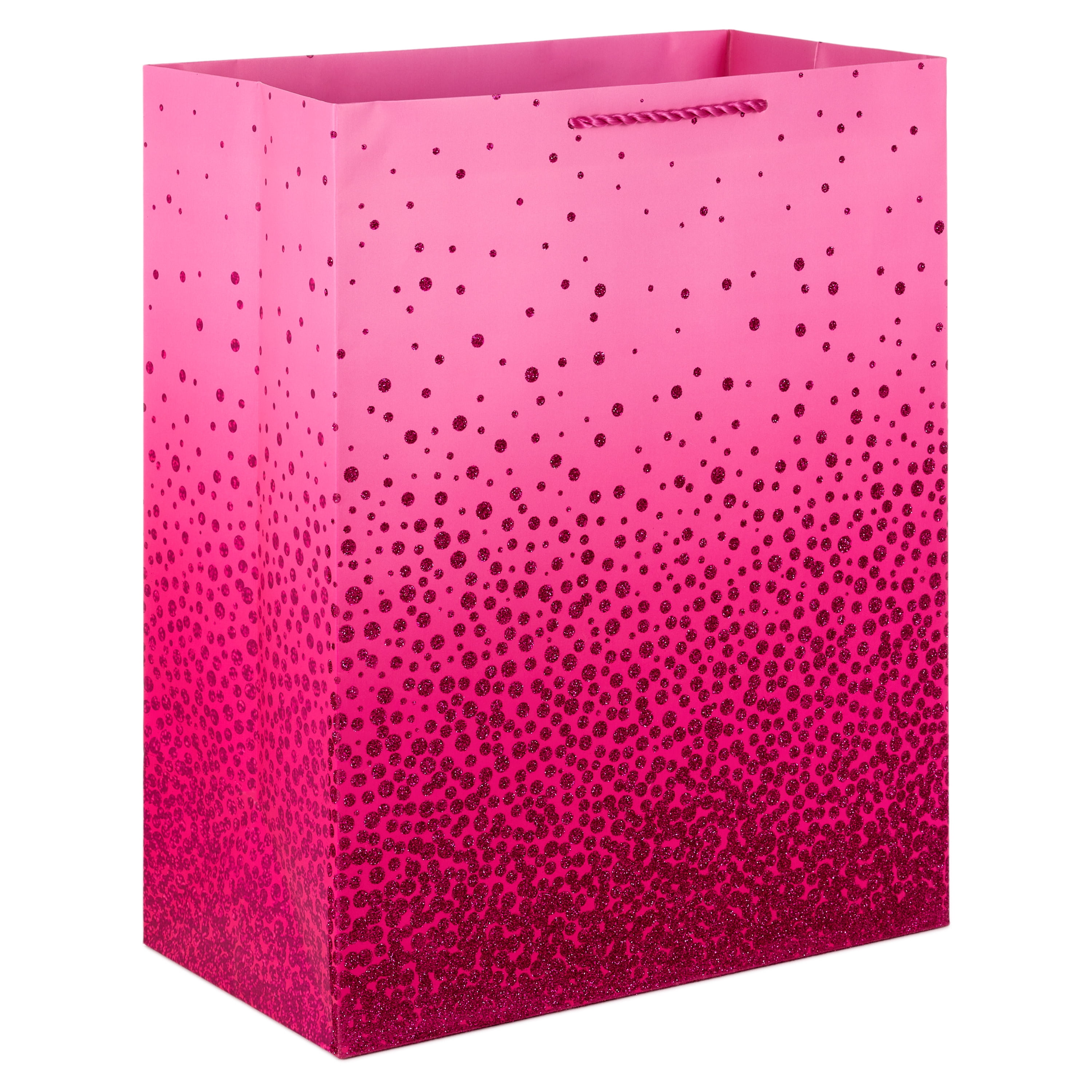 Hallmark Large Gift Bag (Pink with Cascading Pink Dots) - Walmart.com