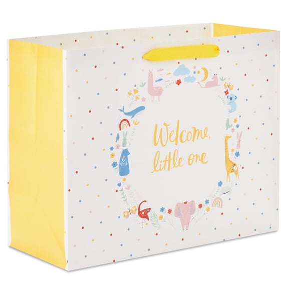Hallmark Large Horizontal Gift Bag (Welcome Little One) - Walmart.com