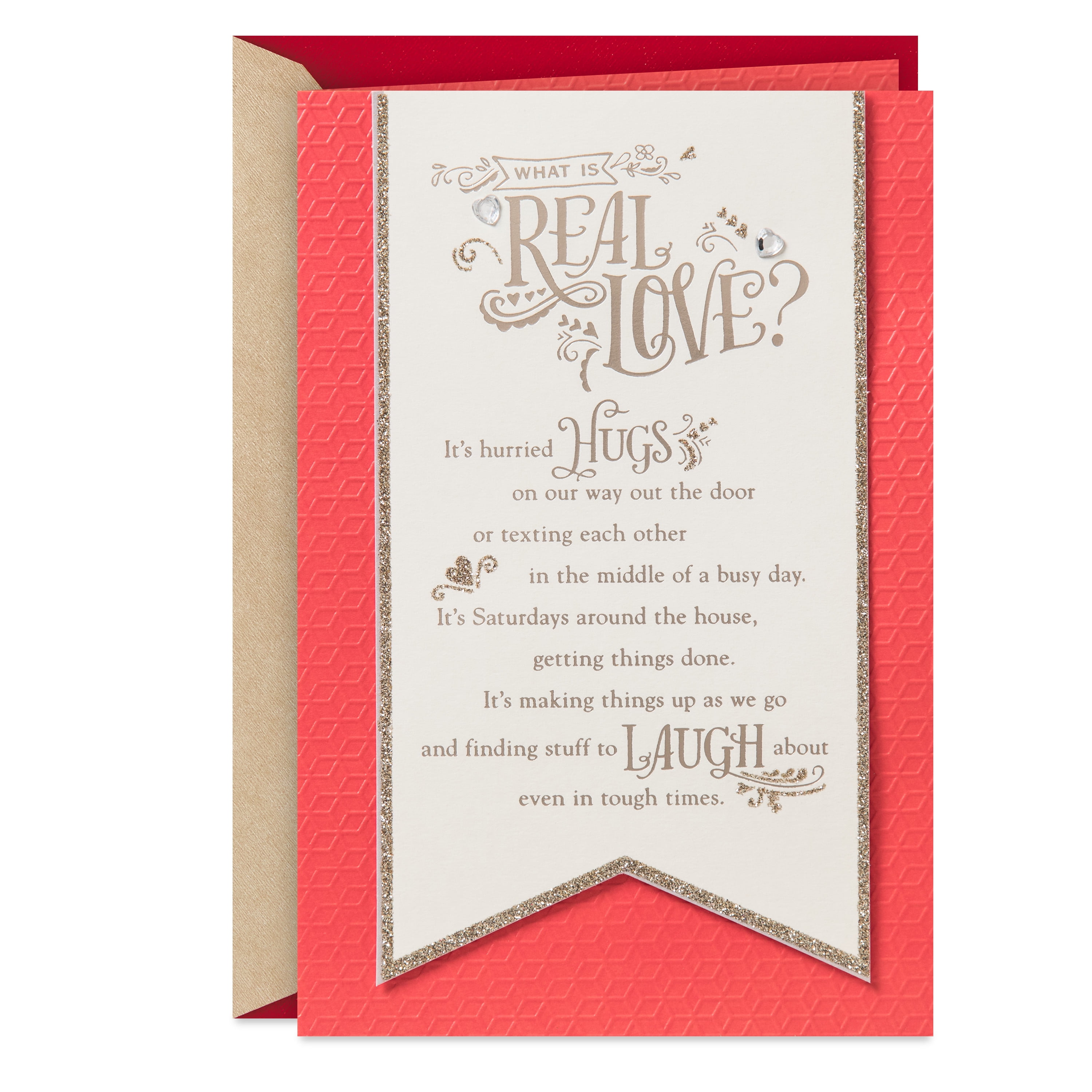Hallmark Love Greeting Card (Love Our Real Love) - Walmart.com