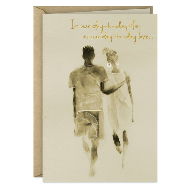 Hallmark Mahogany Anniversary Card (Constant Blessing and Lasting Joy ...