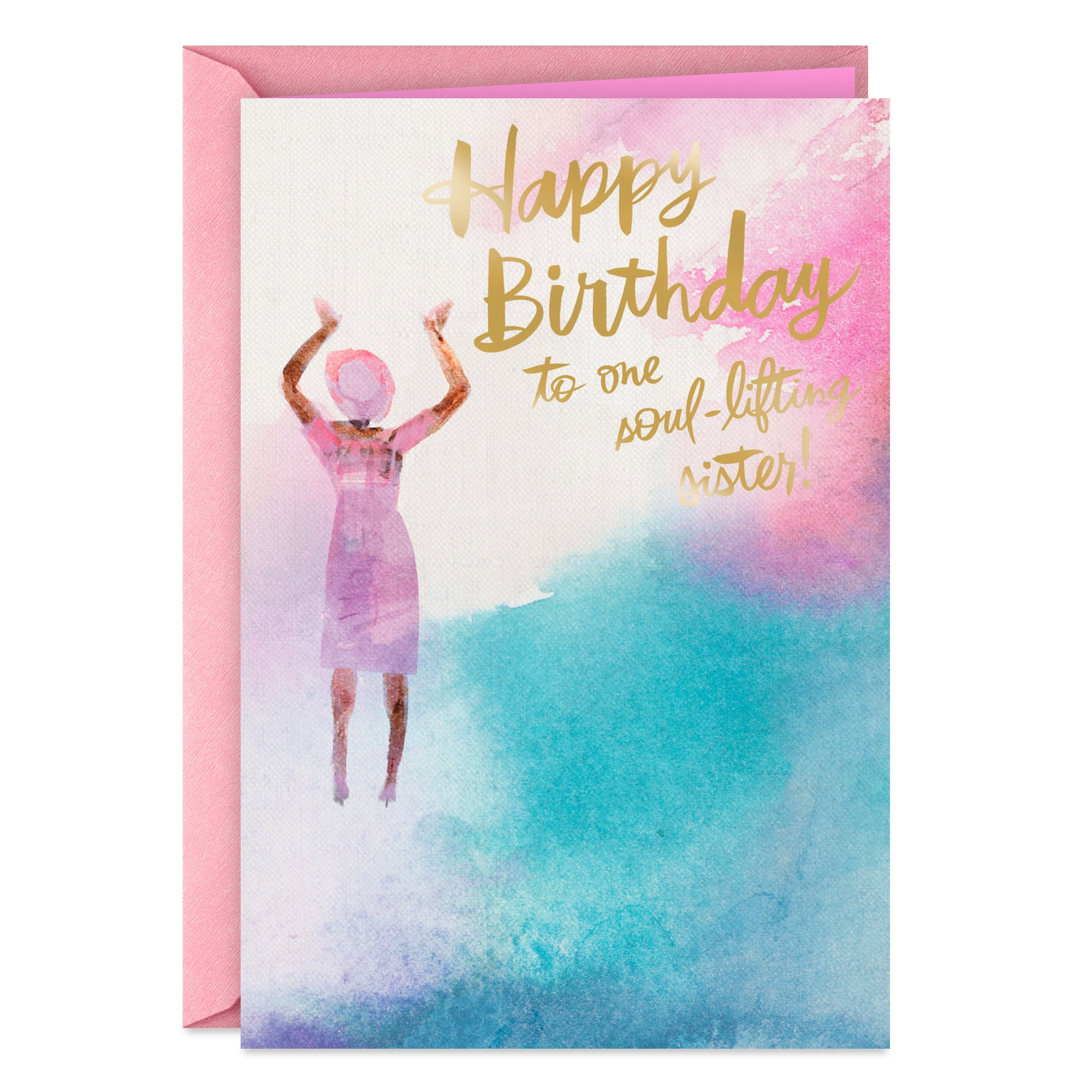 Hallmark Mahogany Birthday Card for Sister (You Lift My Soul and ...