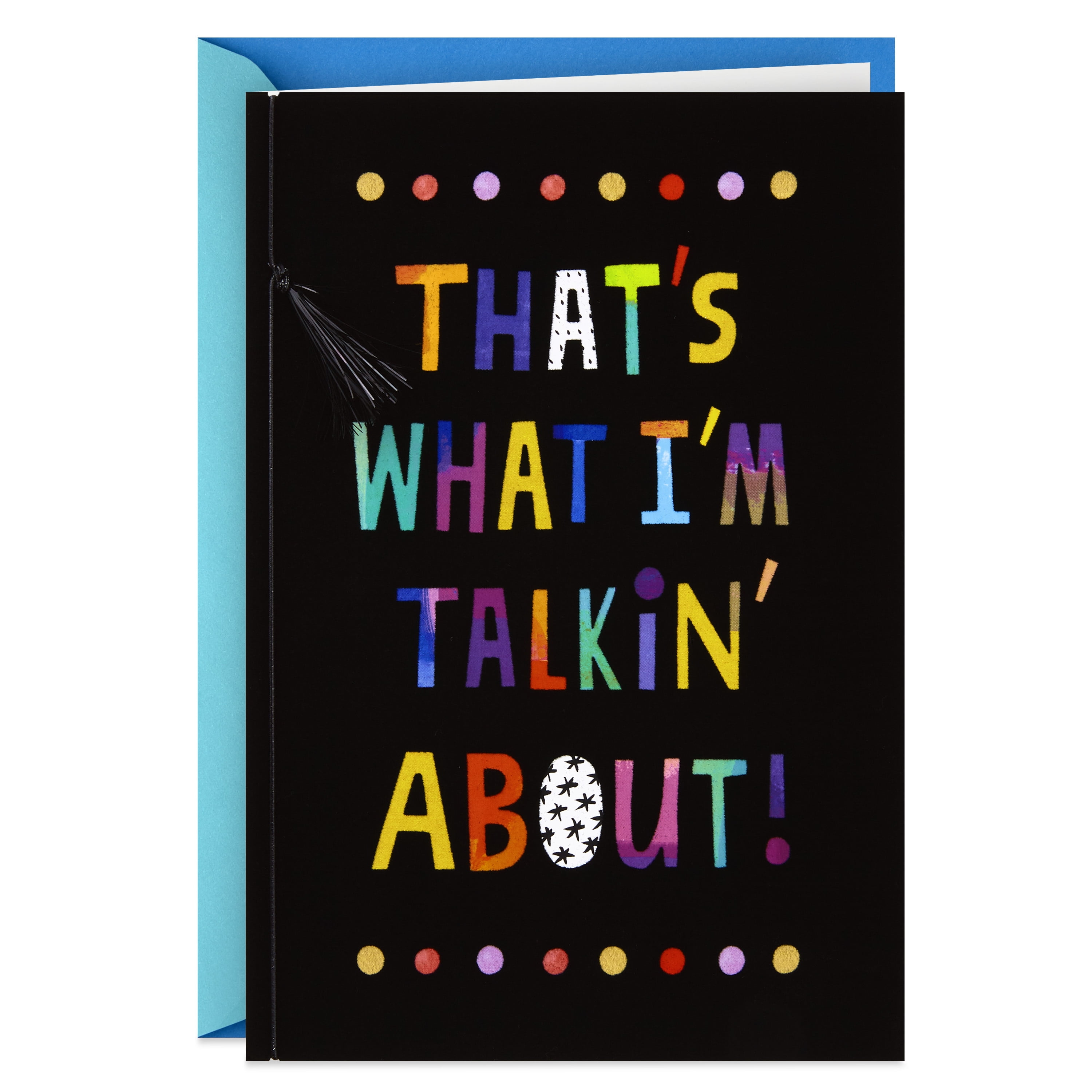 Hallmark Mahogany Graduation Greeting Card (That's What I'm Talkin ...