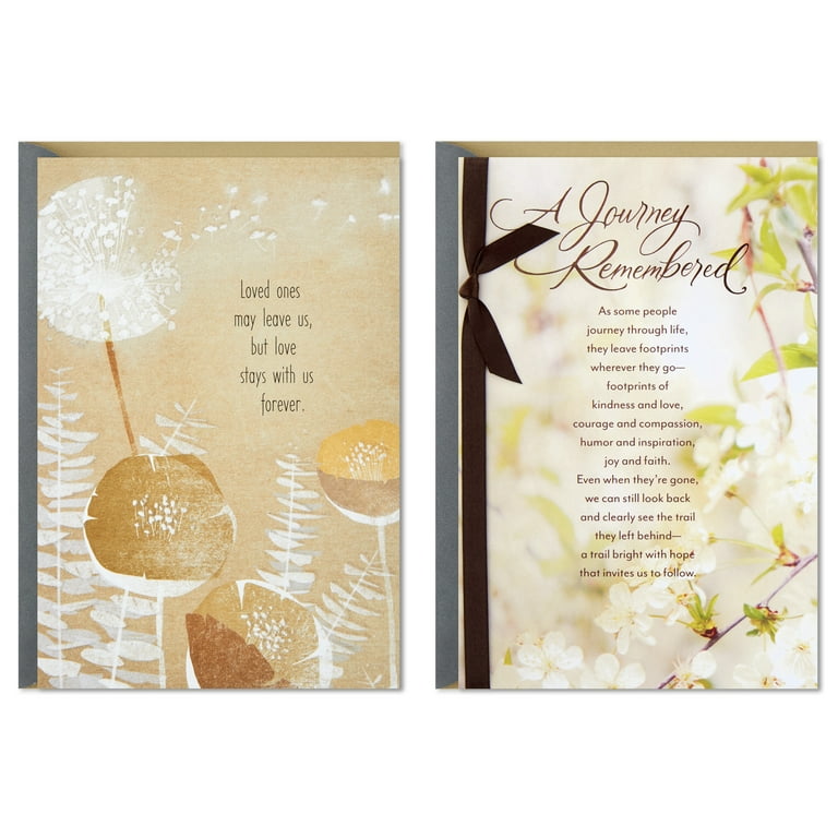 Hallmark Mahogany Religious Sympathy Greeting Card (They, 51% OFF
