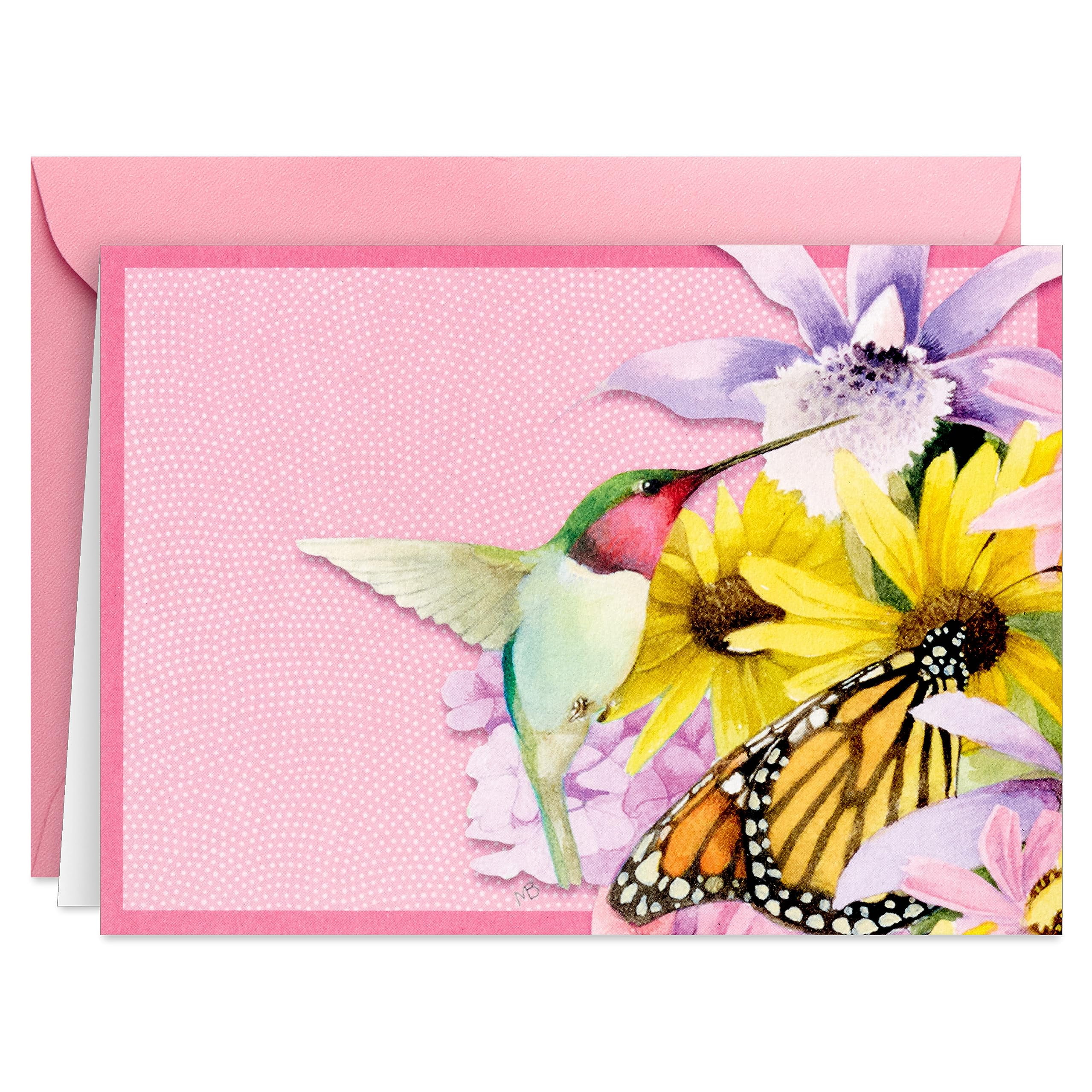 Hallmark Marjorlein Bastin Floral Notecards (20 Blank Cards with ...