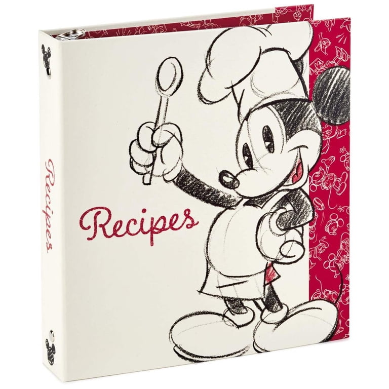 Mickey Mouse Recipe Cards Mickey Mouse Hallmark Recipe Cards Etsy