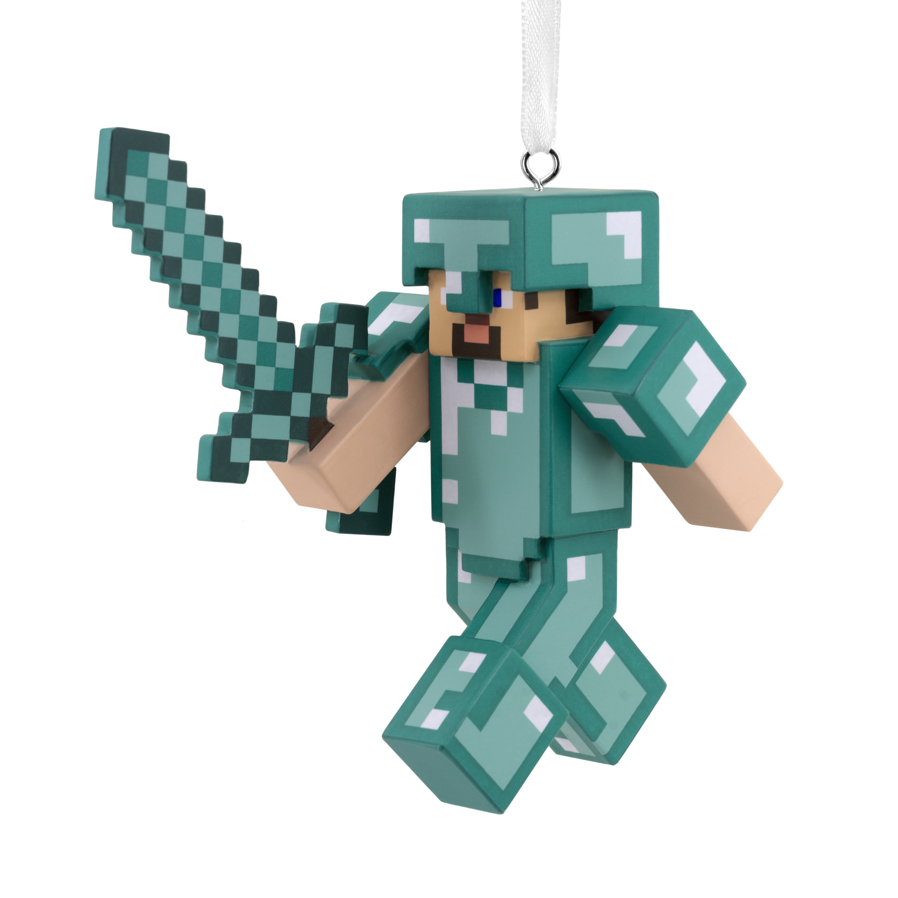 Hallmark Minecraft Steve in Diamond Armor Christmas Ornament - Walmart.com