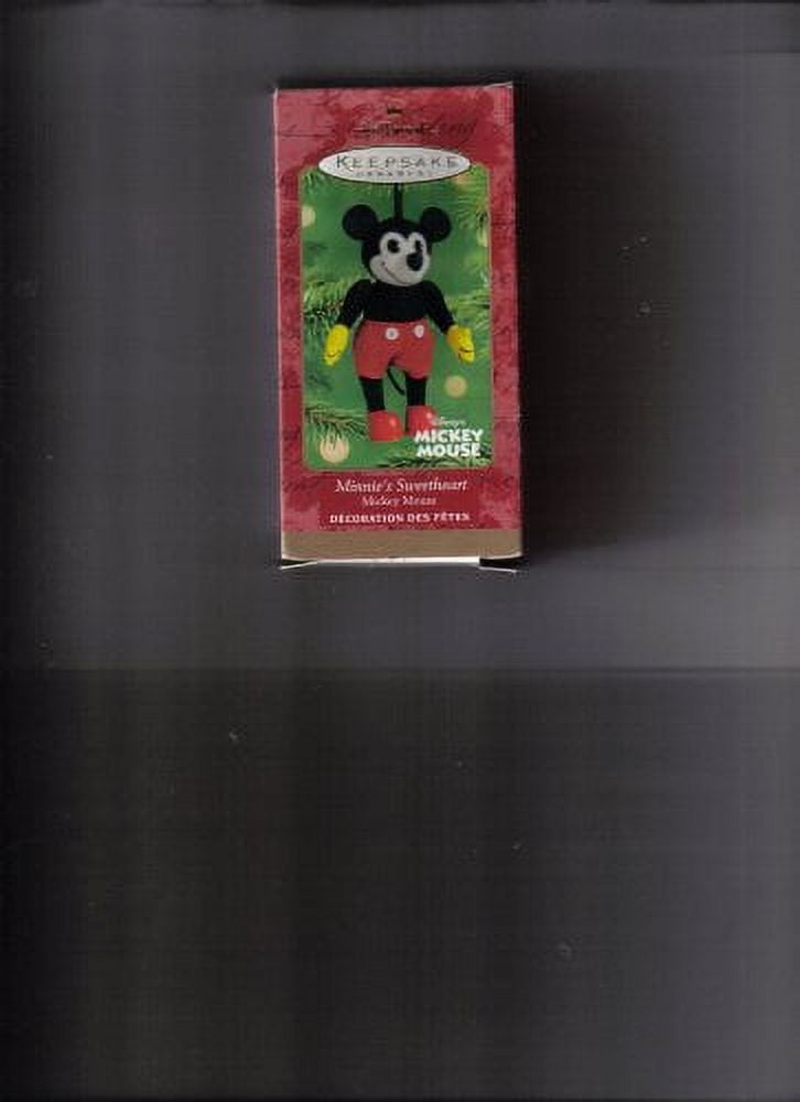 Hallmark Minnie's Sweetheart Mickey Mouse 2001 Keepsake Ornament ...