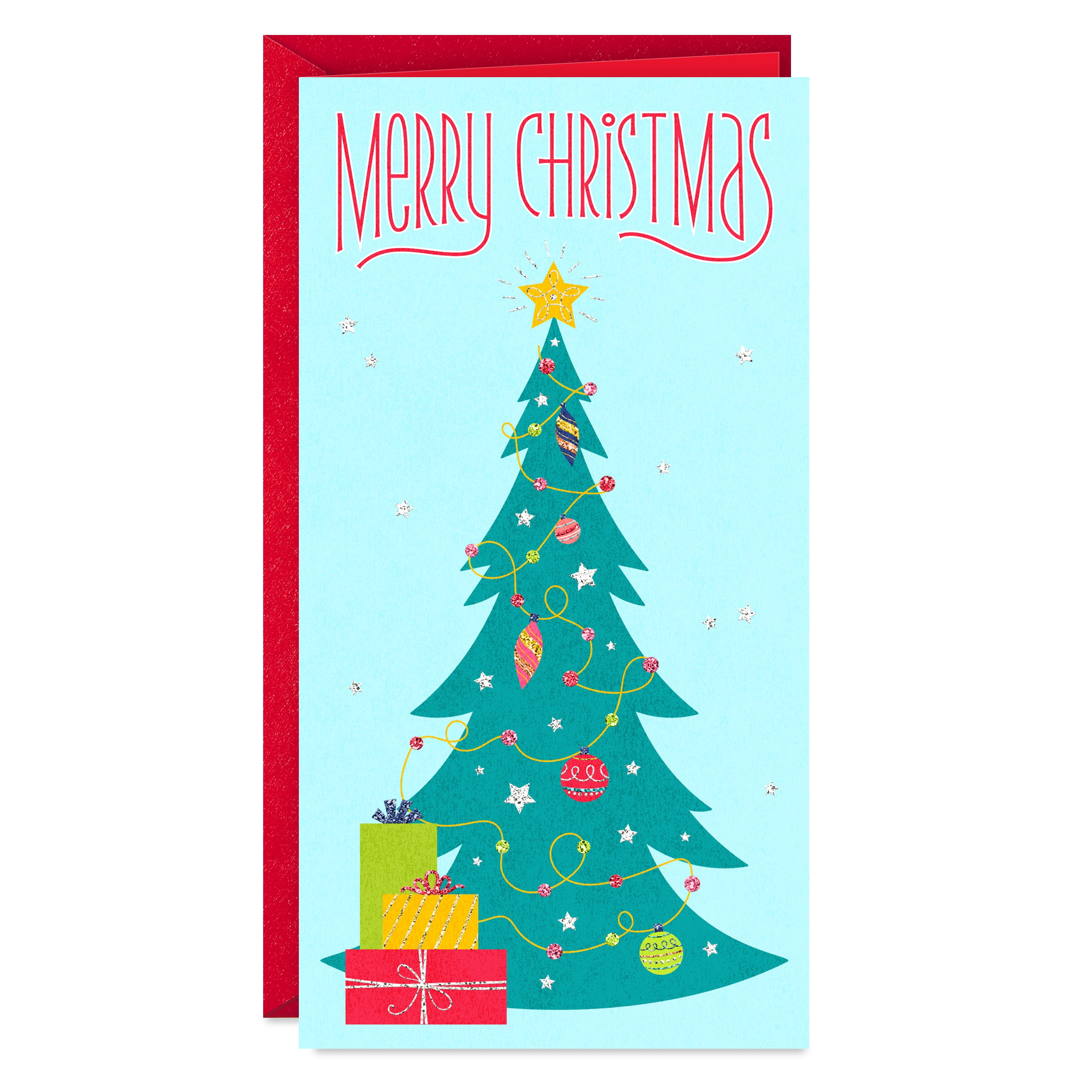 Hallmark Money Holder Christmas Greeting Card (Bright and Happy ...