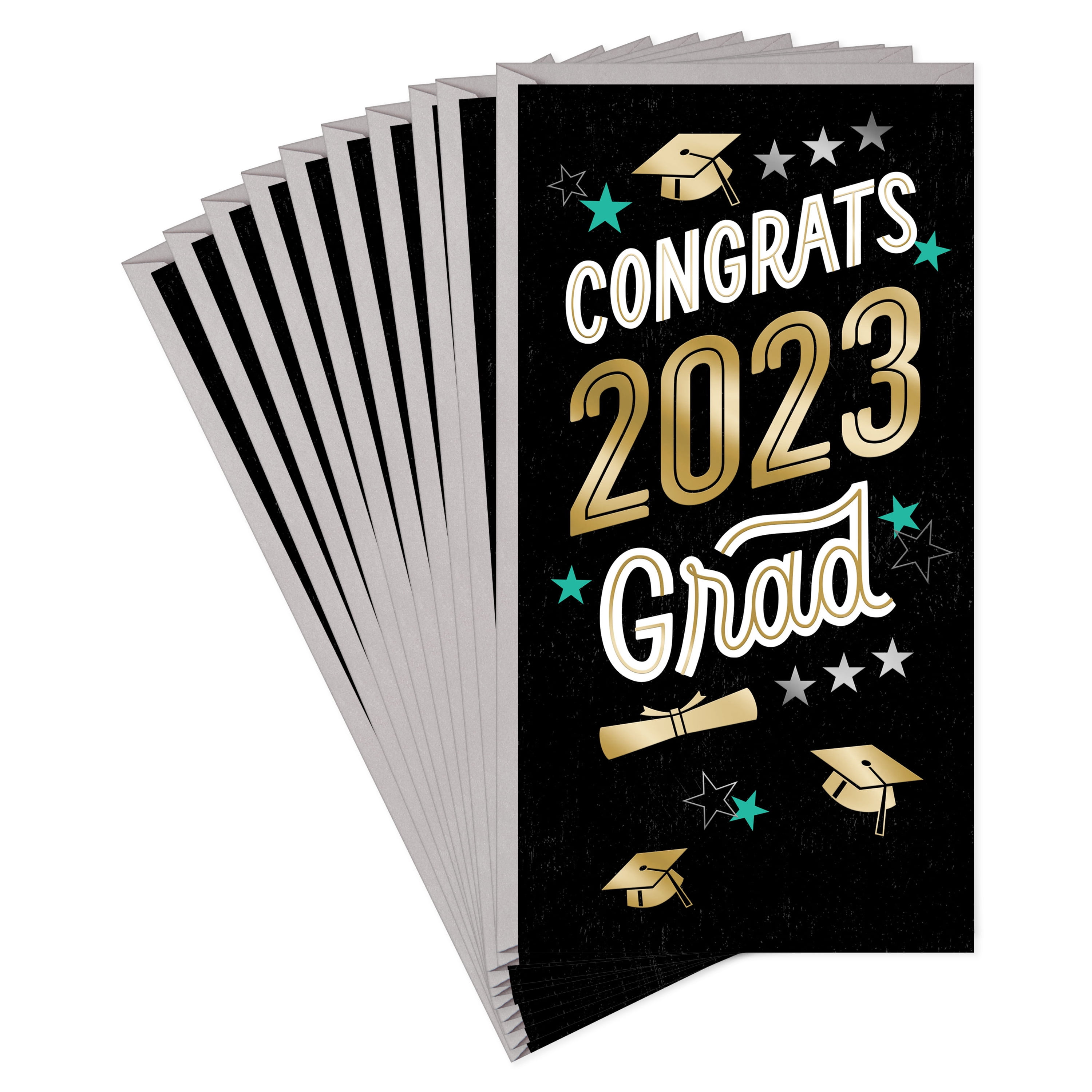 Hallmark Money-Holder Graduation Cards Pack (2023 Shining Stars), 10 ct. - Walmart.com