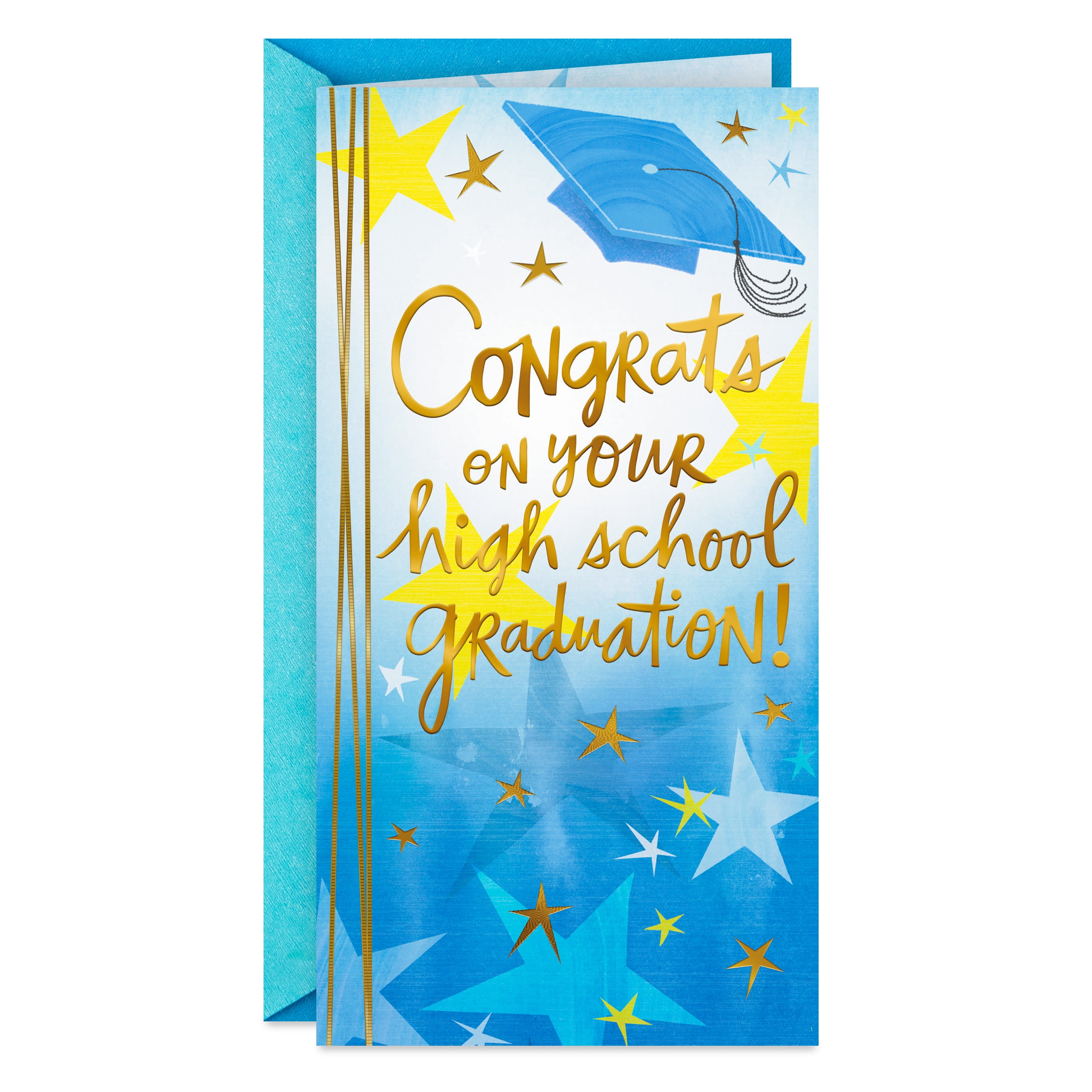 Hallmark Money Holder High School Graduation Greeting Card (the Magic ...
