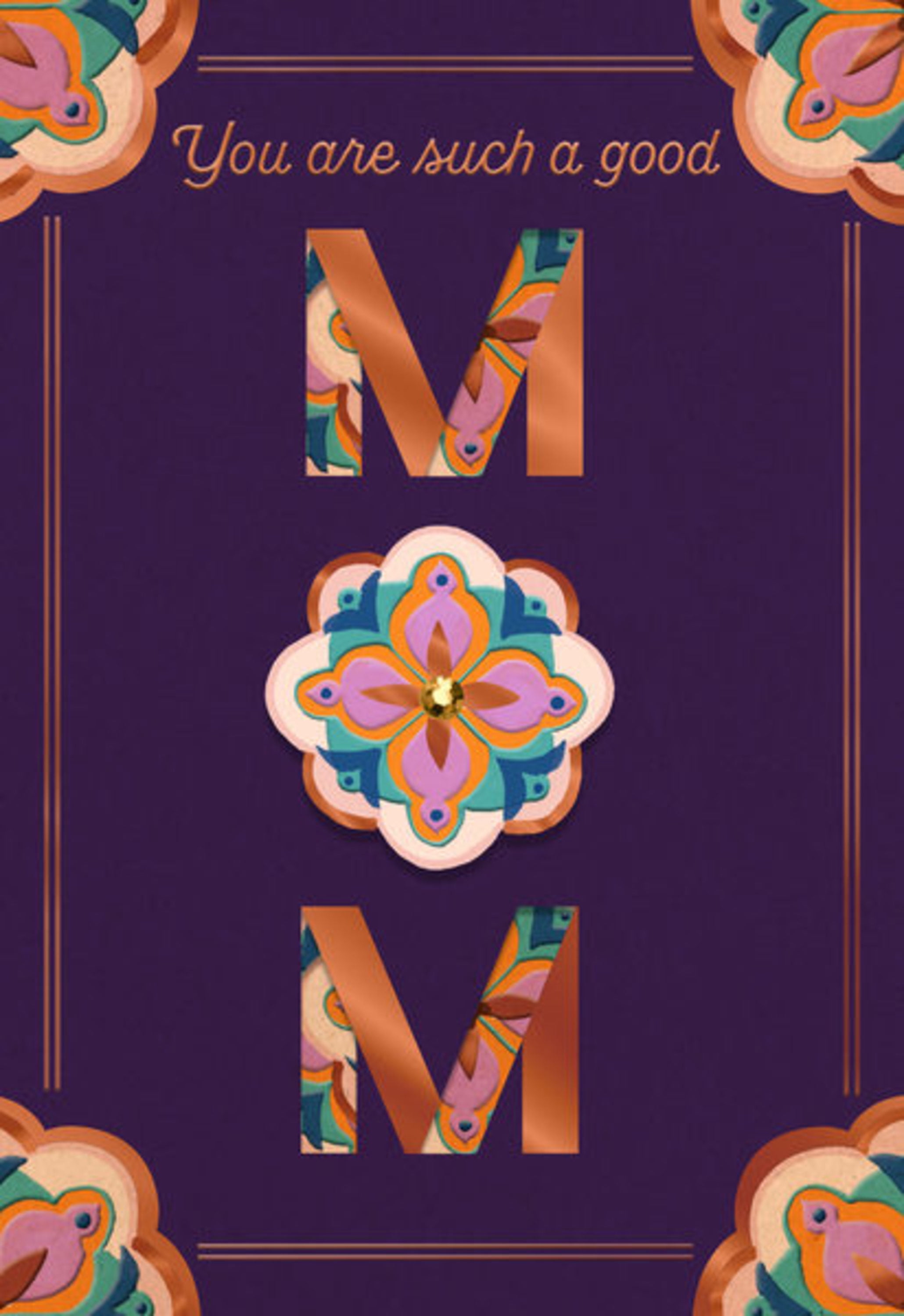 Hallmark Mother's Day Card for Mom (Bold Lettering With Flowers ...