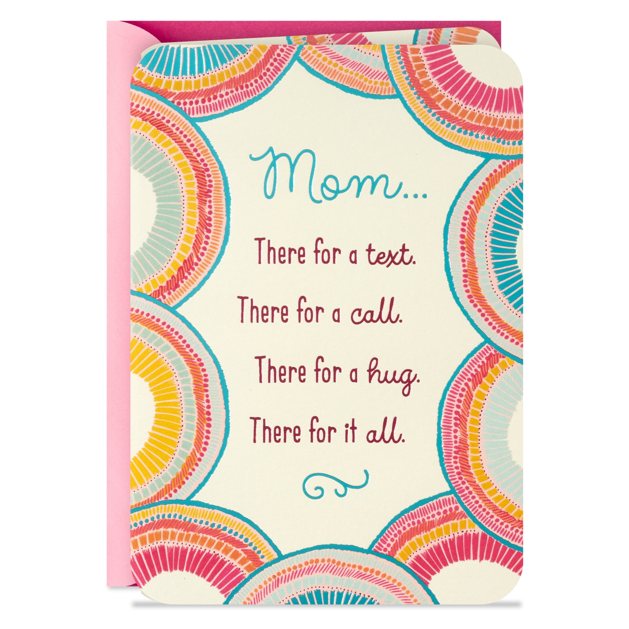 Hallmark Mother's Day Card for Mom (You're There For It All) - Walmart.com