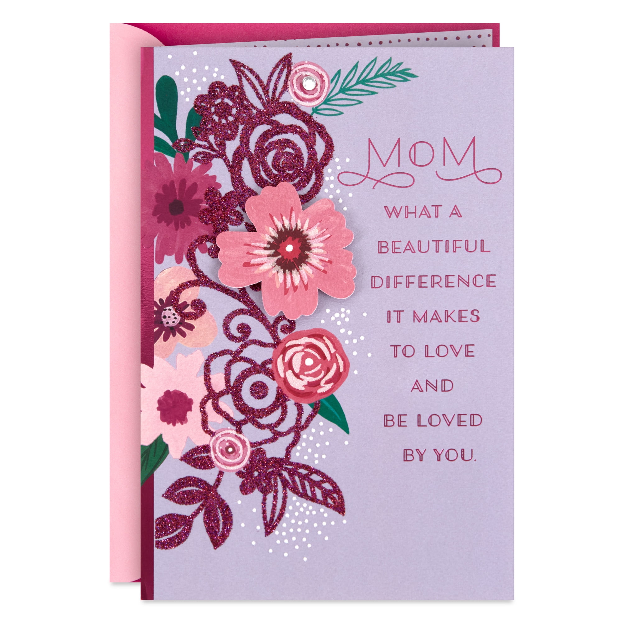 Hallmark Mother's Day Card for Mom (Your Love Is a Beautiful Blessing ...