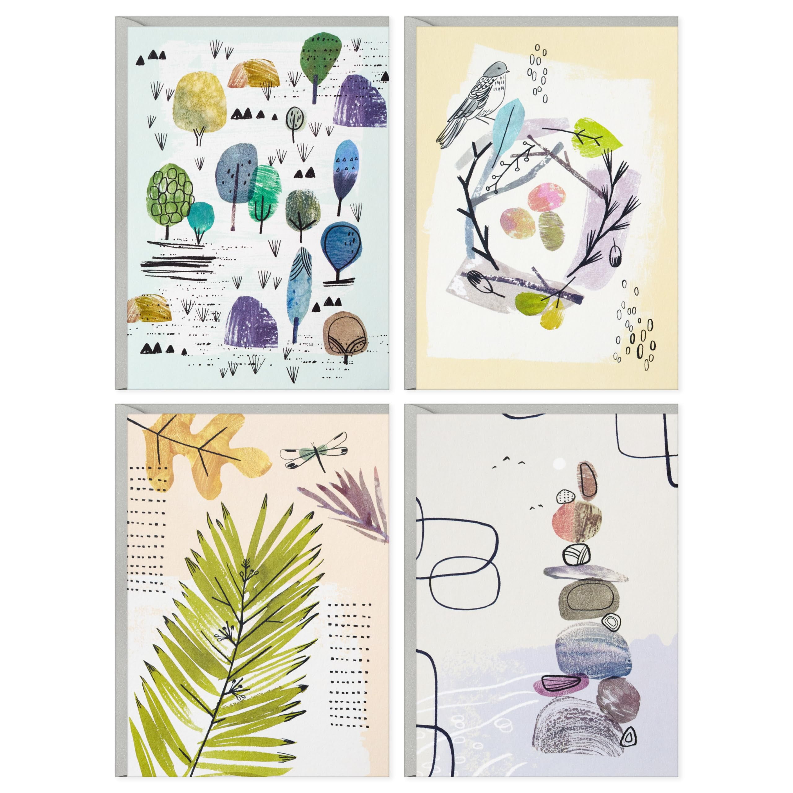 Hallmark Blank Cards Assortment, Nature Prints (48 Cards with Envelopes ...