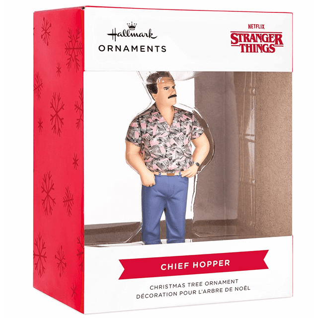 Hallmark Stranger Things Merchandise: Chief Hopper Hawaiian Shirt ...