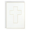Hallmark White Note Cards (Embossed Cross), 24 Ct. - Walmart.com