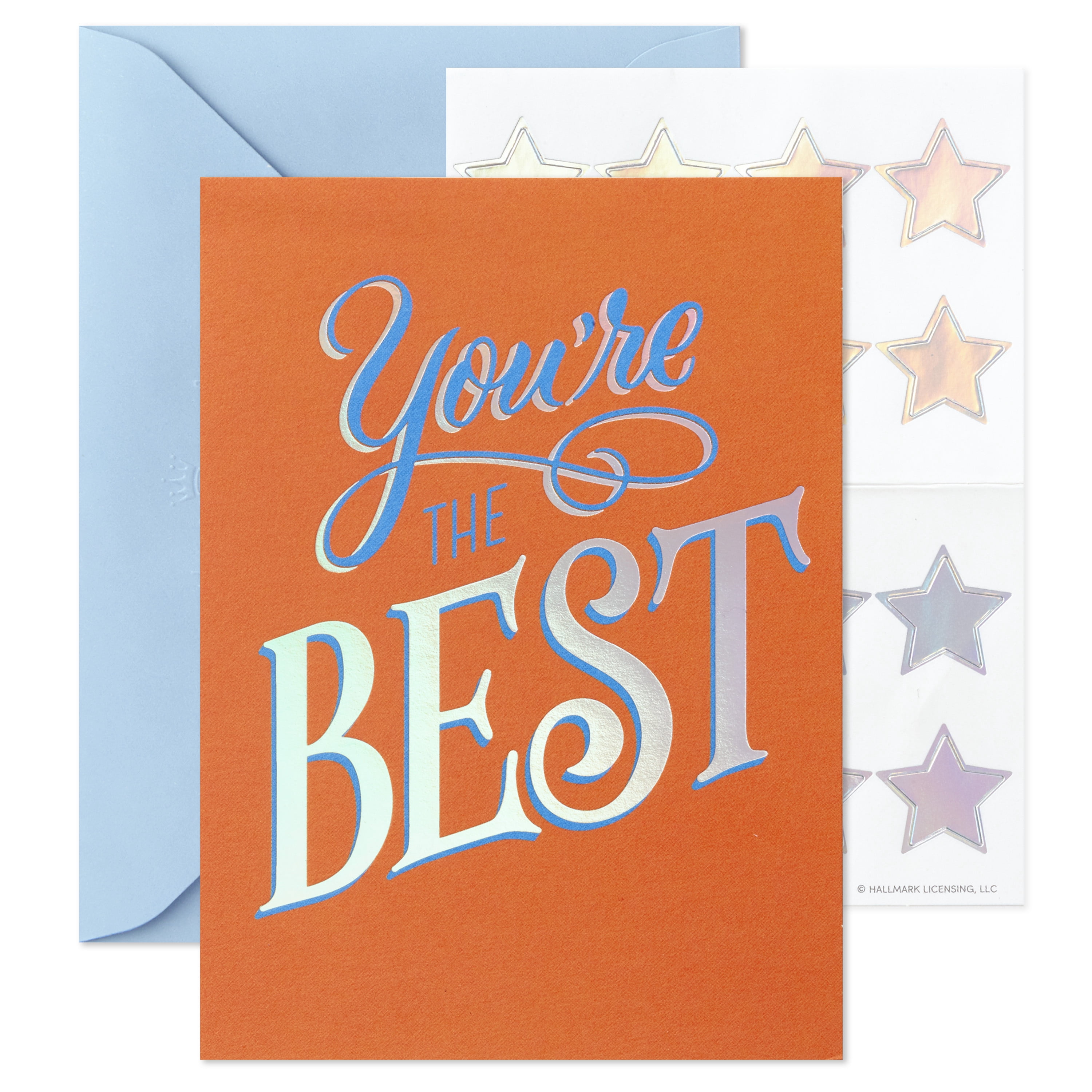 Hallmark Note Ty Your Best Seals - Walmart Business Supplies