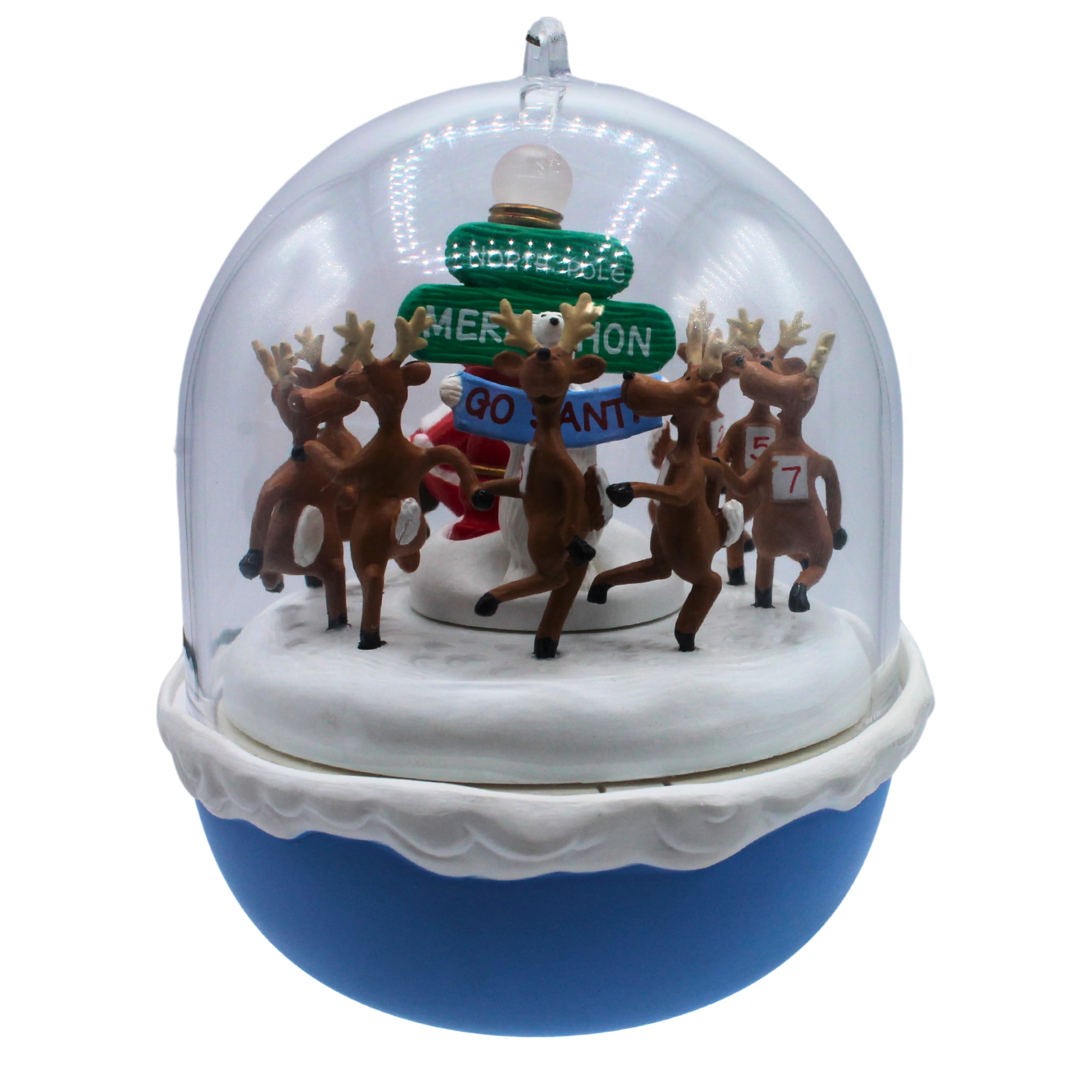 Hallmark Ornament: 1993 North Pole Merrython | QLX7392 - Walmart.com