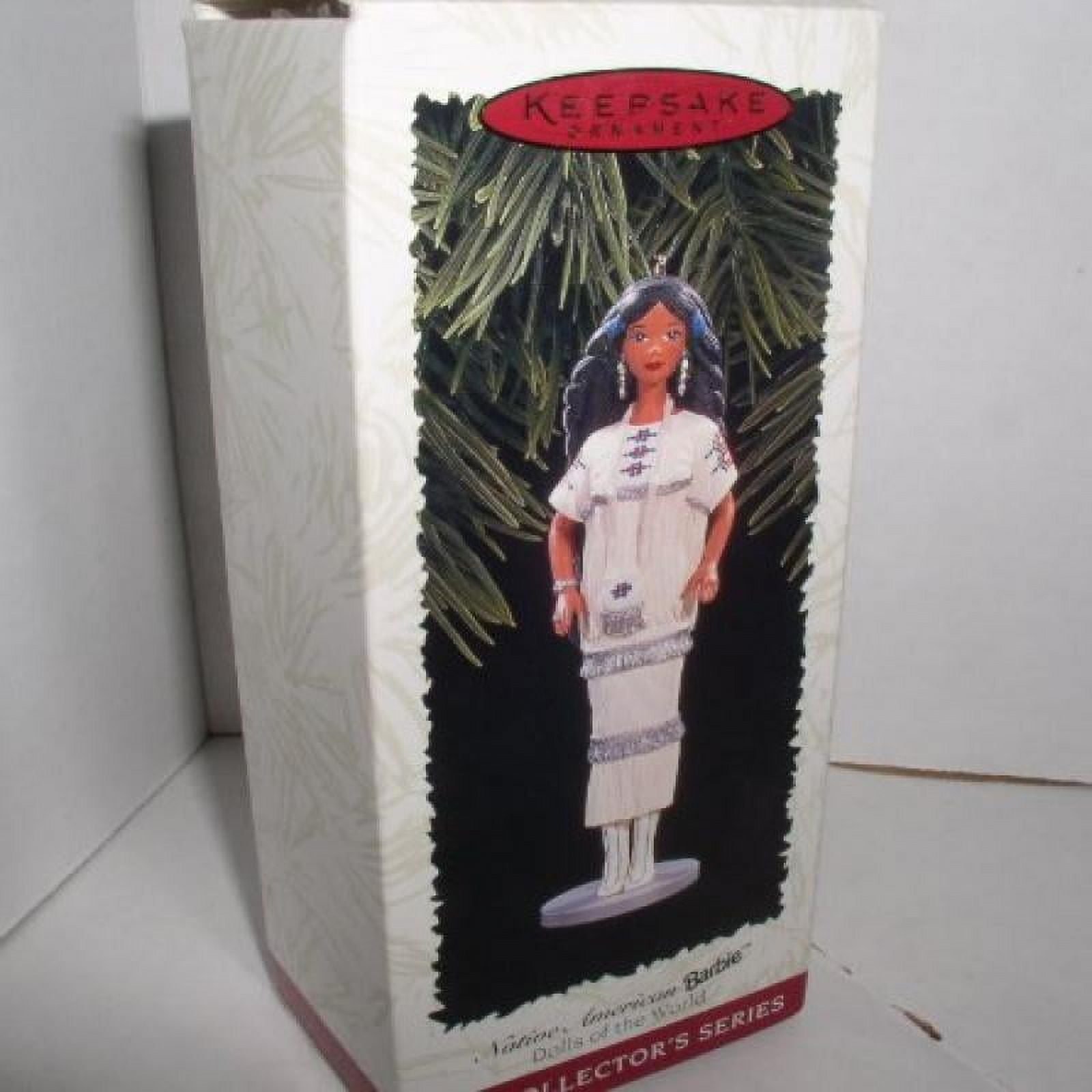 Hallmark Keepsake Native American Barbie Ornament Dolls of the World ...