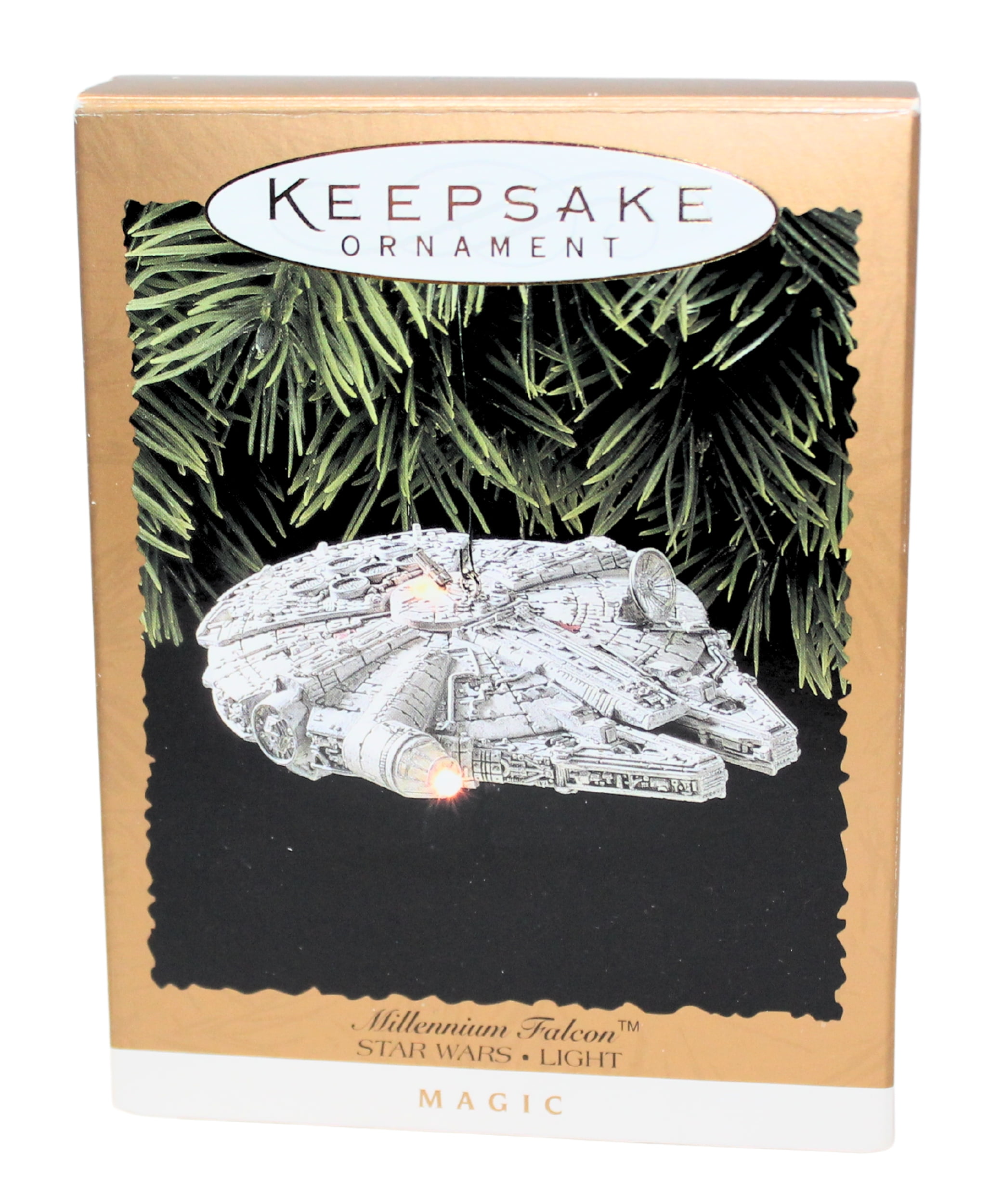 Hallmark Ornament: 1996 Millennium Falcon | QLX7474 | Star Wars ...