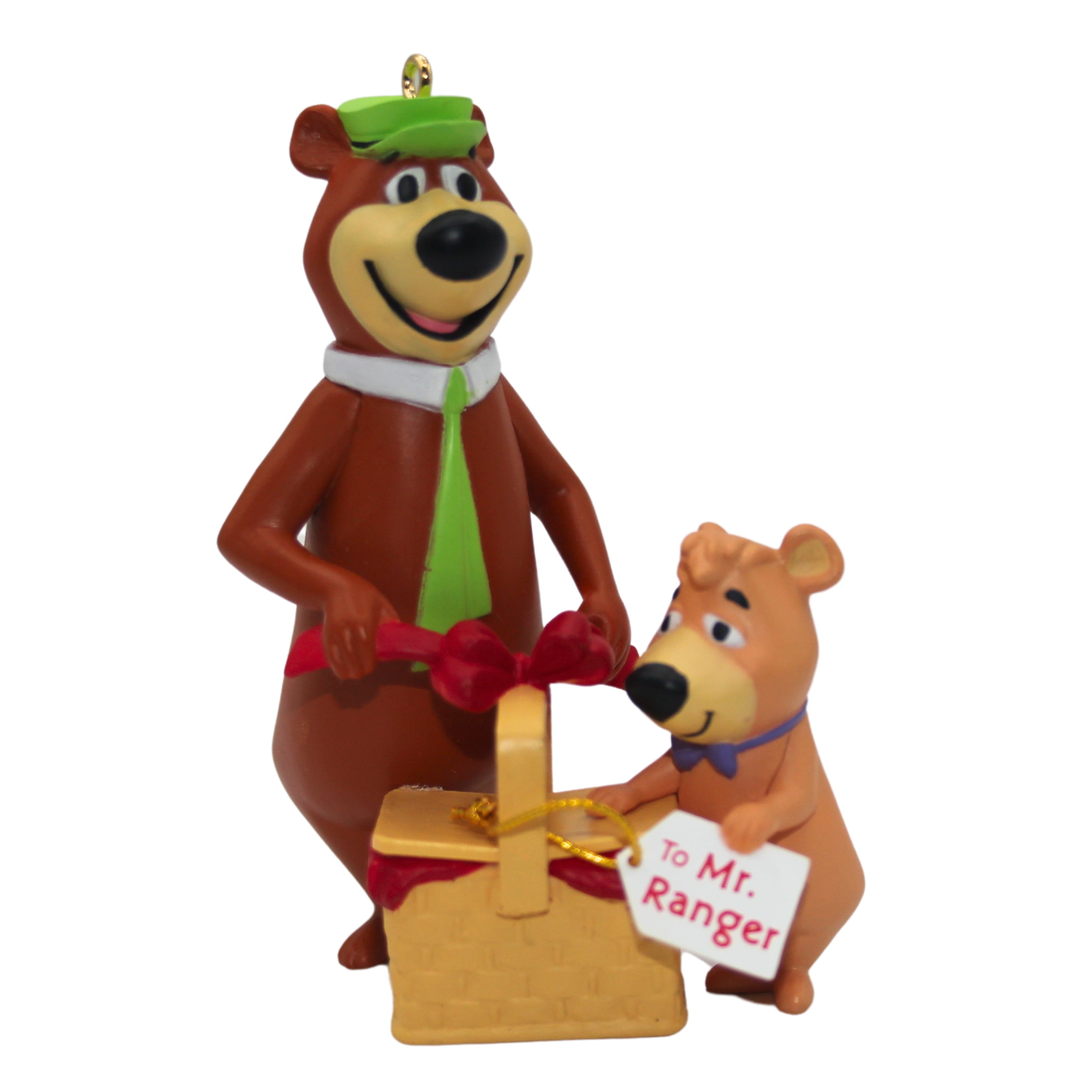 Hallmark Ornament Yogi Bear and Boo Boo, Christmas Tree Resin, 1996, 4 ...
