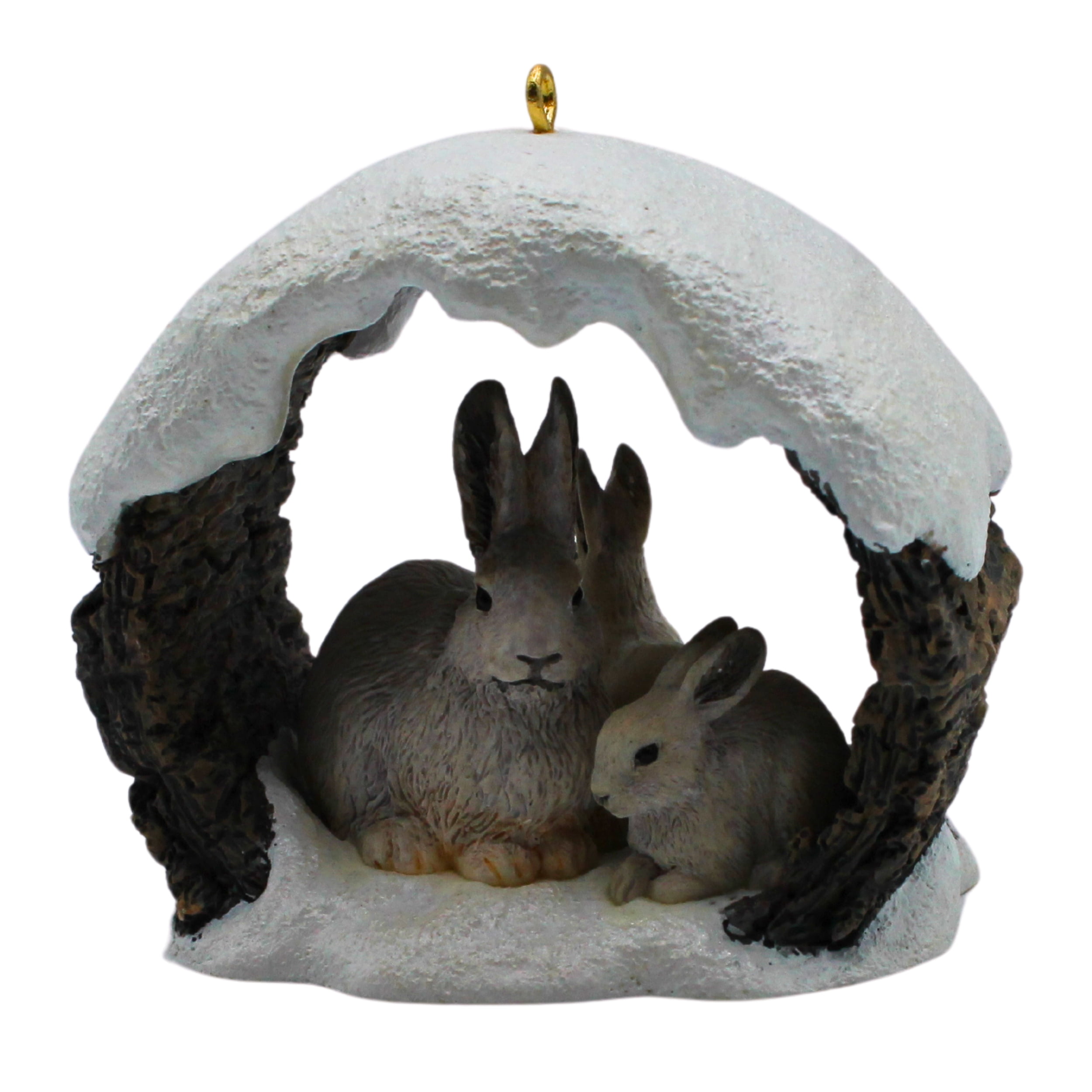 Hallmark Ornament: 1997 Snowshoe Rabbits in Winter | QX5694 - Walmart.com