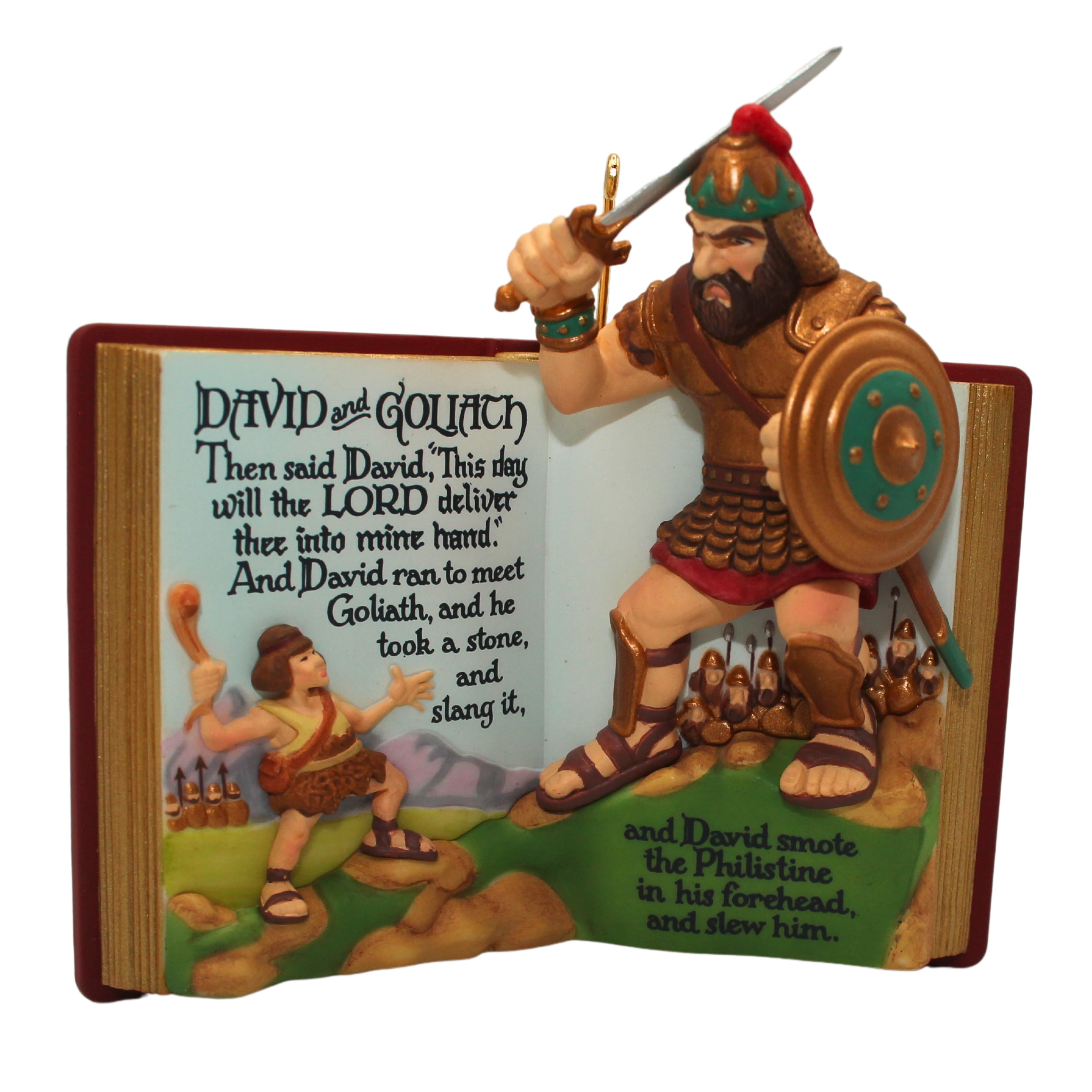 Hallmark Ornament: 1999 David and Goliah | QX6447 - Walmart.com