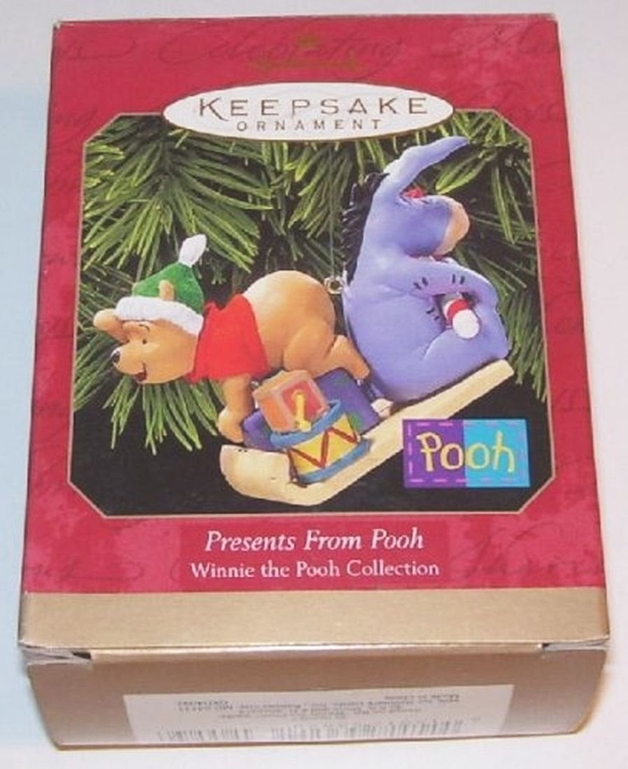 Hallmark Ornament: 1999 Presents From Pooh | QXD4093 | Winnie the Pooh ...
