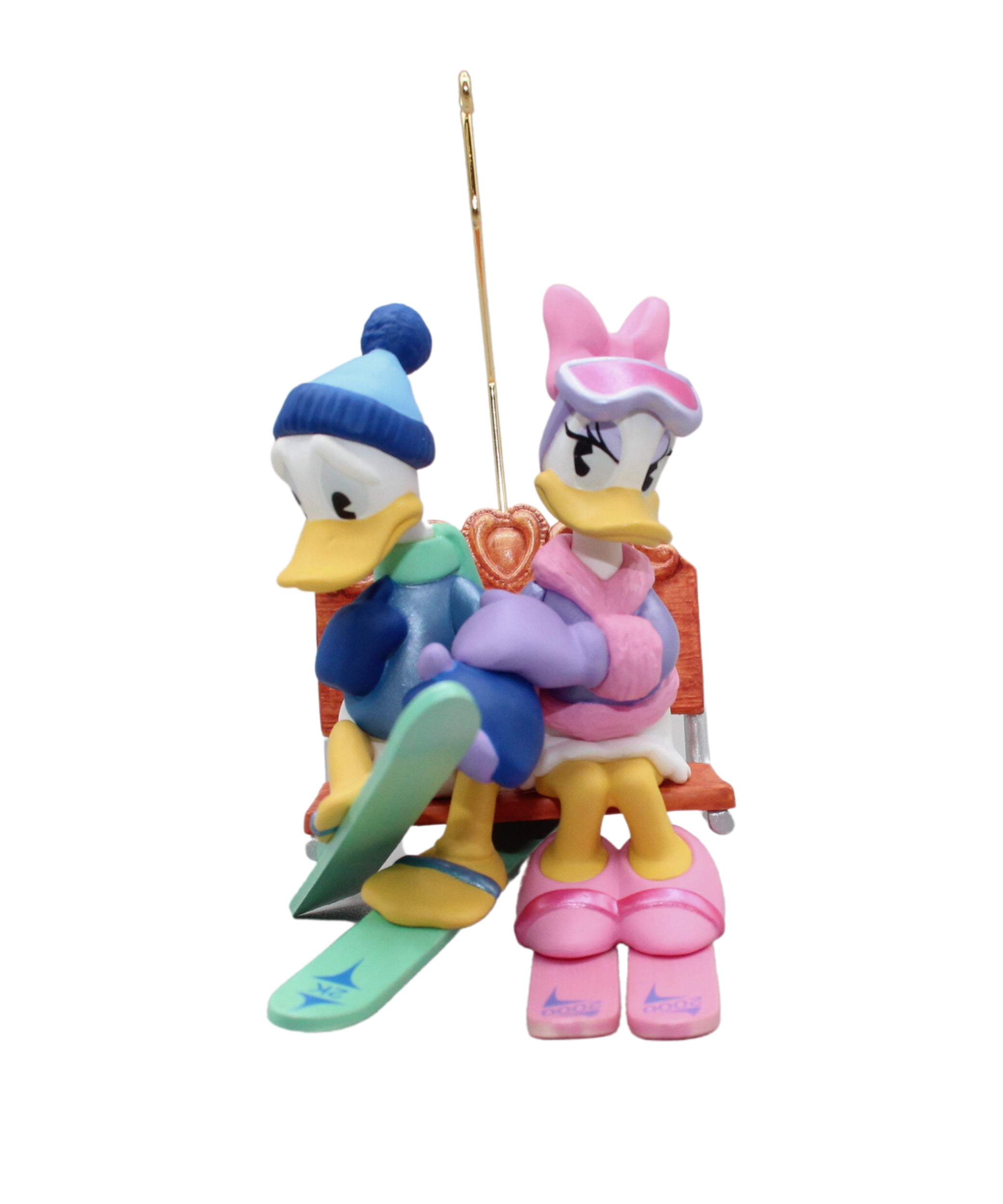 Hallmark Ornament: 2000 Donald and Daisy at Lover's Lodge | QXD4031 ...