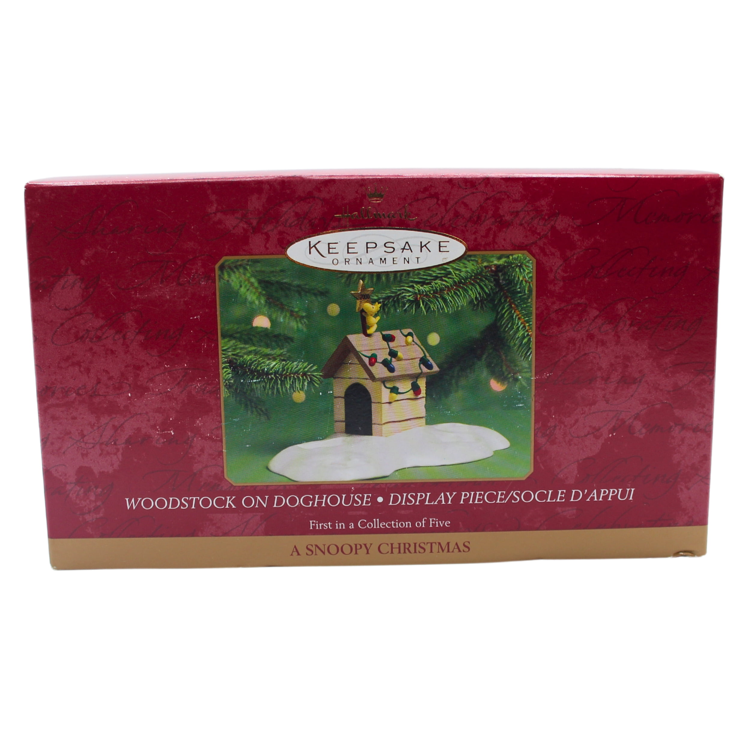 Hallmark Ornament: 2000 Peanuts' Dog House & Woodstock | QRP4211 | 50th ...