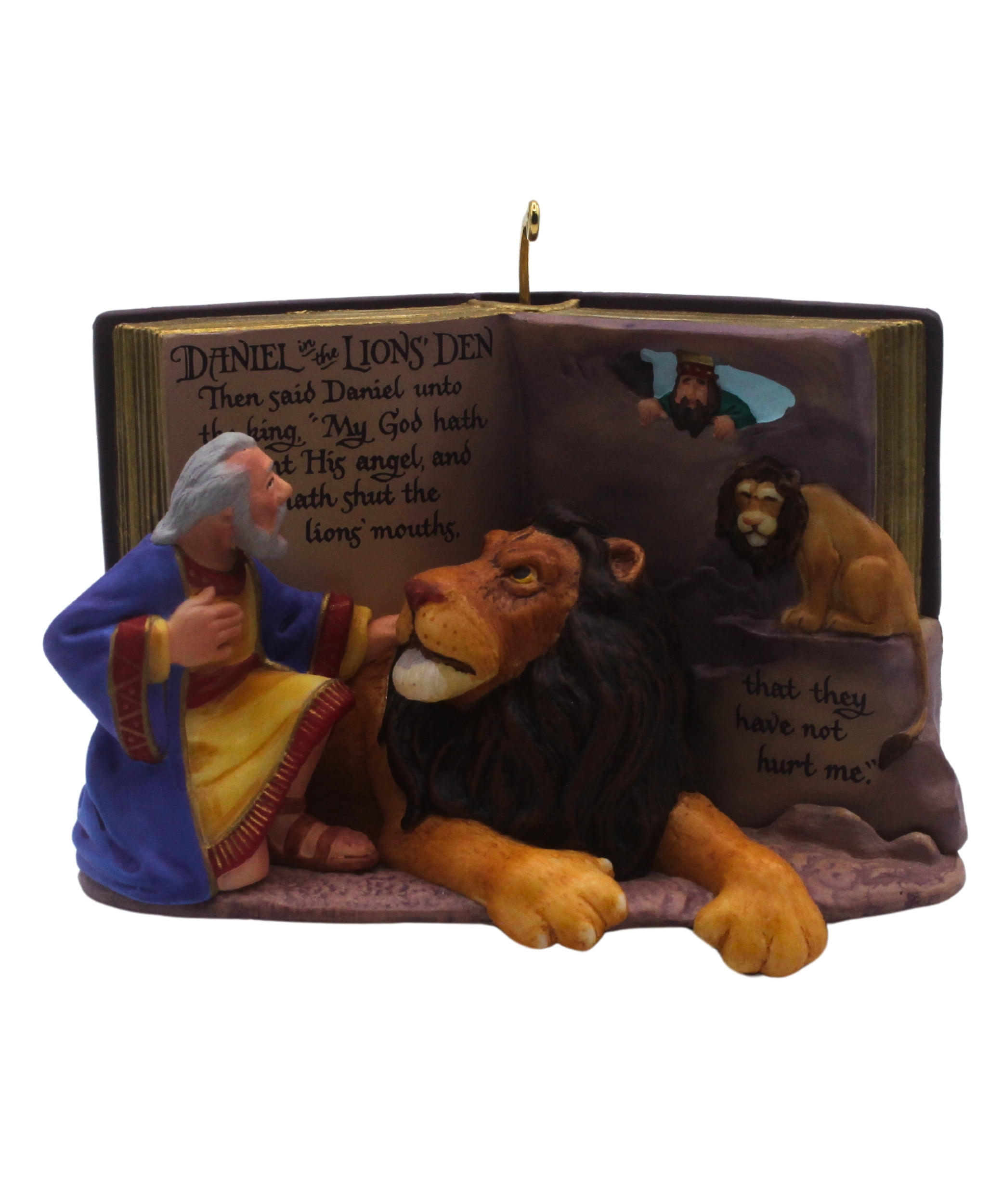 Hallmark Ornament: 2001 Daniel in the Lions' Den | QX8122 - Walmart.com