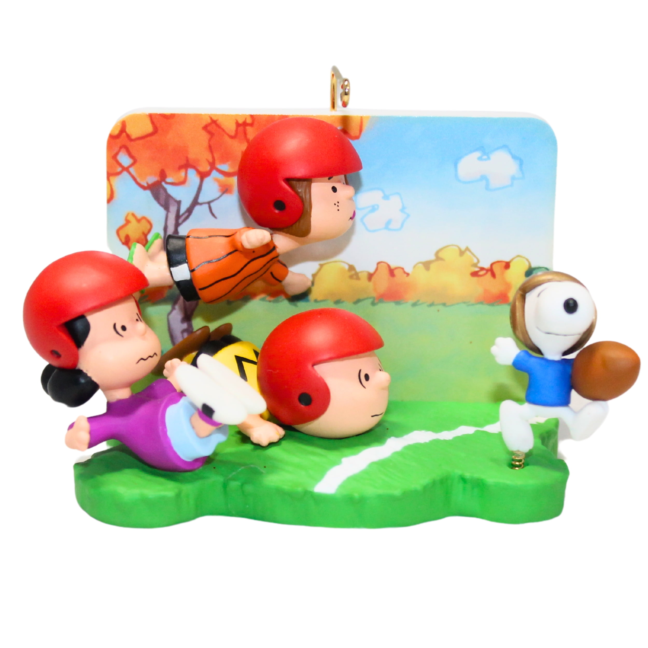 Hallmark Snoopy Ornament, 2005 Touchdown, Peanuts Gang Christmas ...