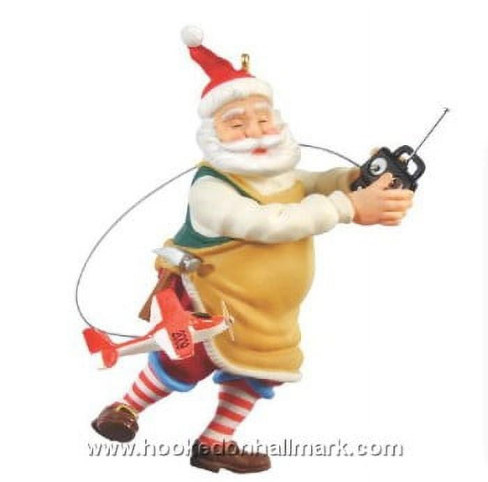 Hallmark Ornament 2009 Toymaker Santa #10 - Remote Control Airplane ...