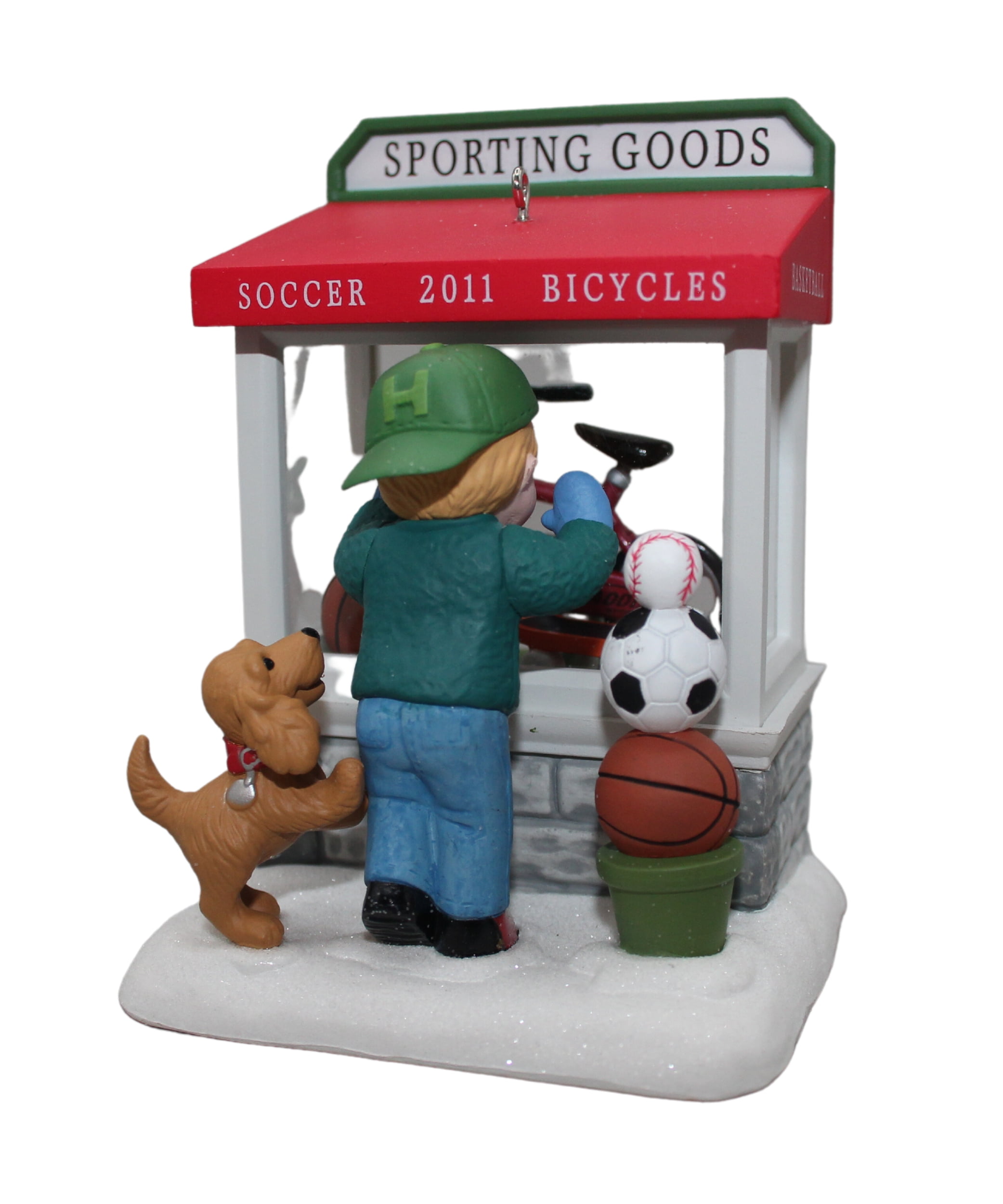 Hallmark Ornament: 2011 Christmas Window Sporting Goods | QXC5020 | 9th ...