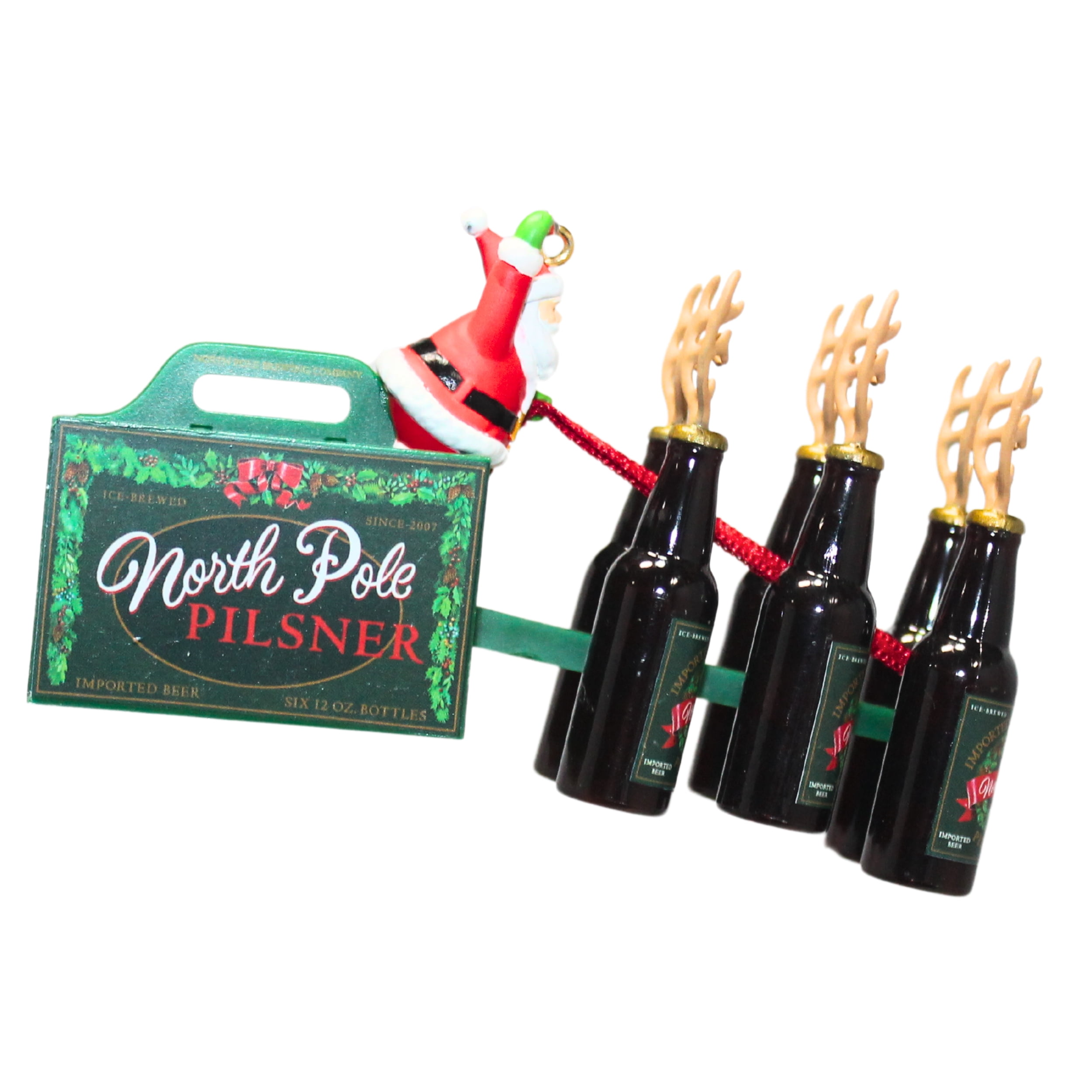 Hallmark Ornament: 2018 Santa's Reinbeer | QGO2176 - Walmart.com