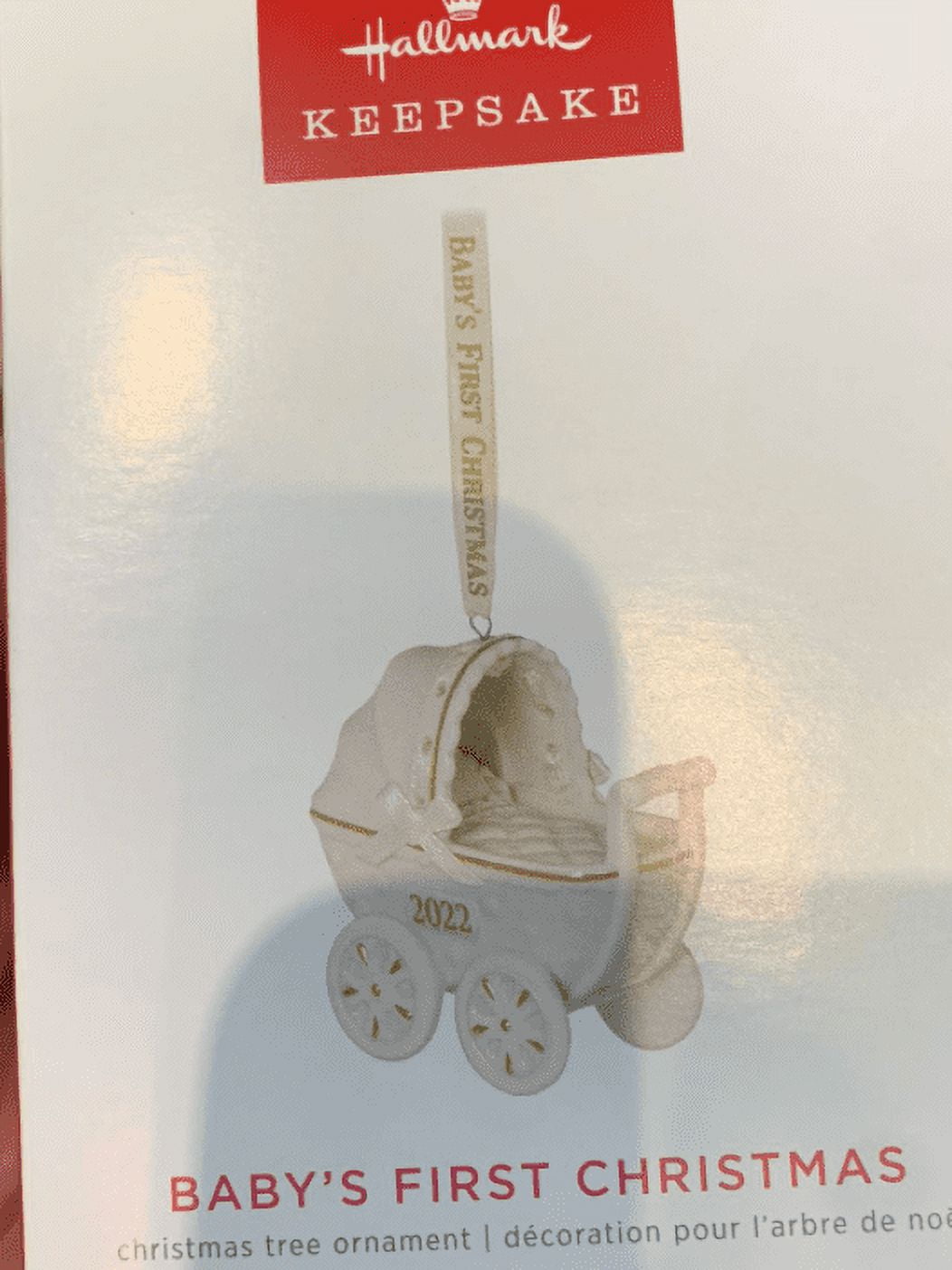 Hallmark Ornament 2022 Baby's First Christmas Pram - Walmart.com
