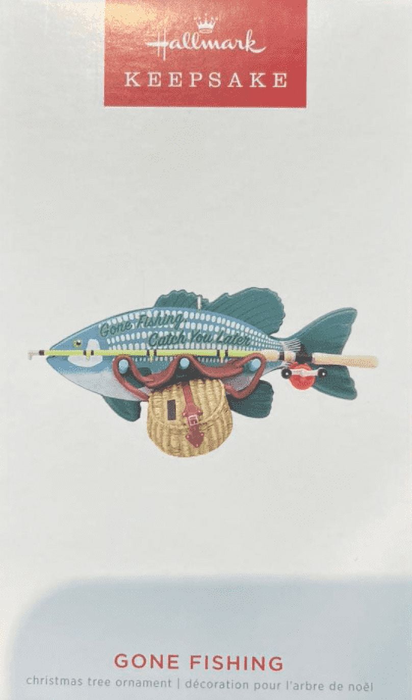 Hallmark Ornament 2022 Gone Fishing - Walmart.com