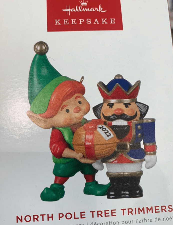 Hallmark Ornament 2022 North Pole Tree Trimmer #10 - with Nutcracker ...