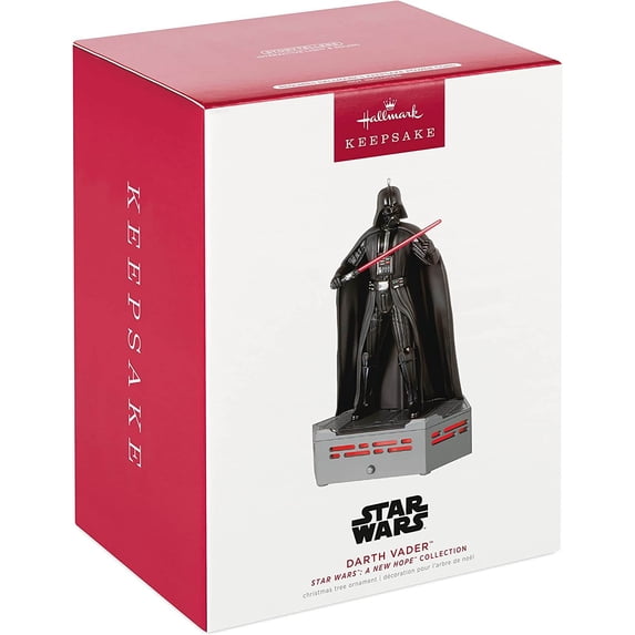 Hallmark 2022 Star Wars Darth Vader Christmas Tree Ornament, New Hope ...