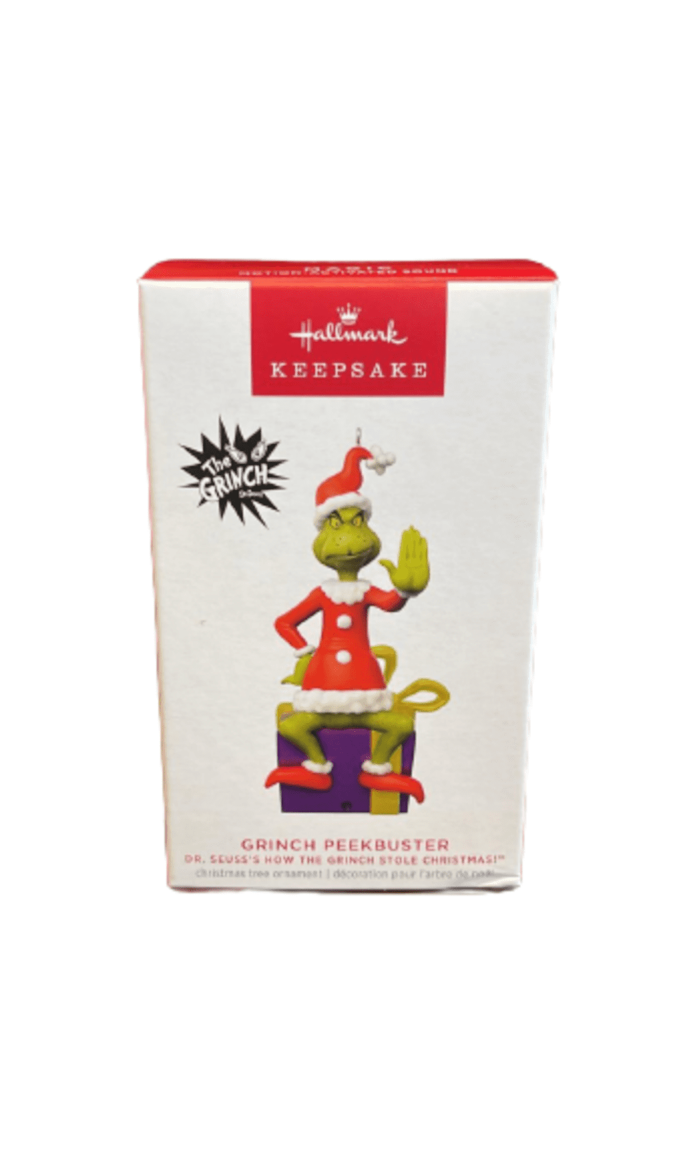 Hallmark Ornament 2023 Grinch Peekbuster *Magic Click for Video ...