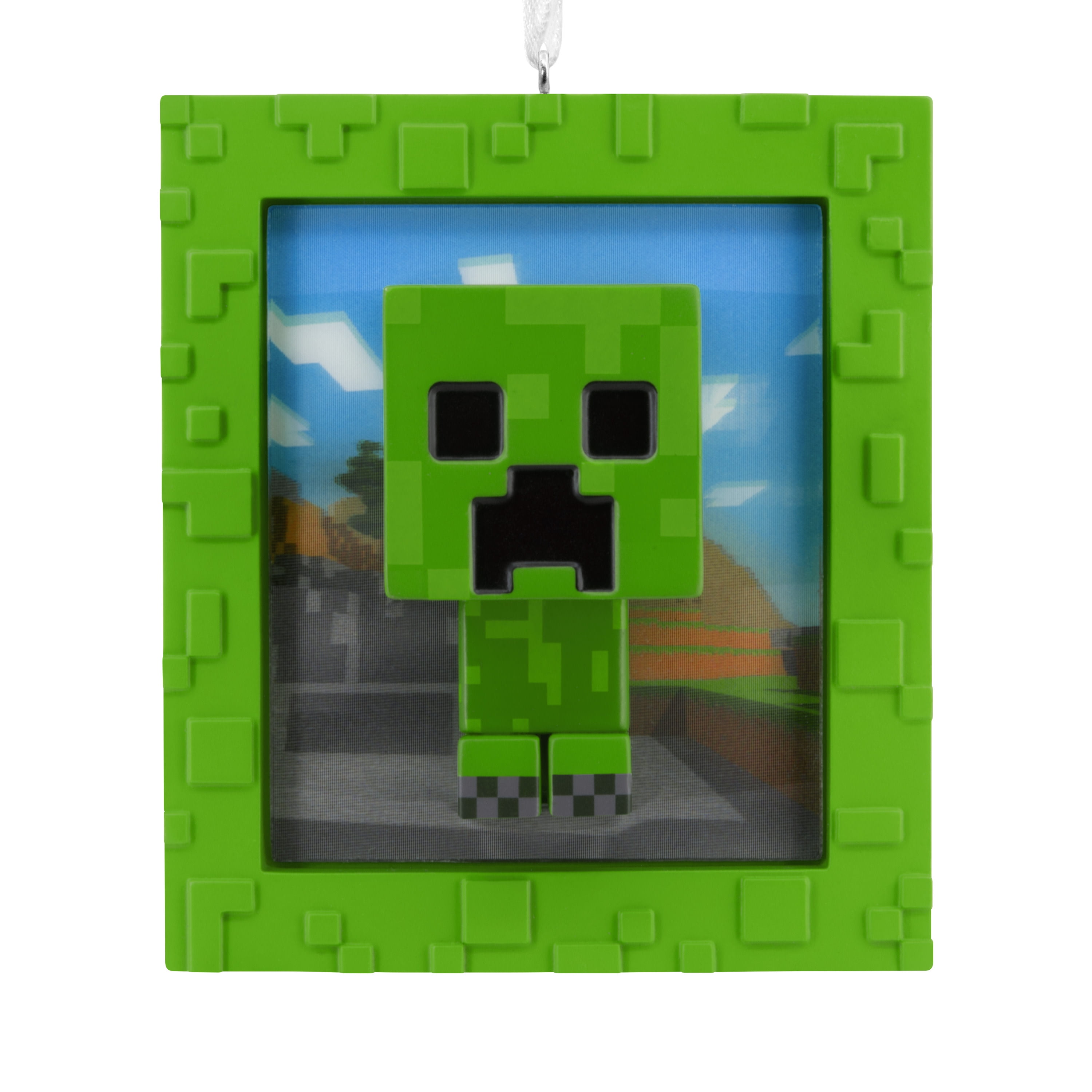 Hallmark Ornament Resin Bas Relief Funko Lenticular Minecraft - Walmart.com