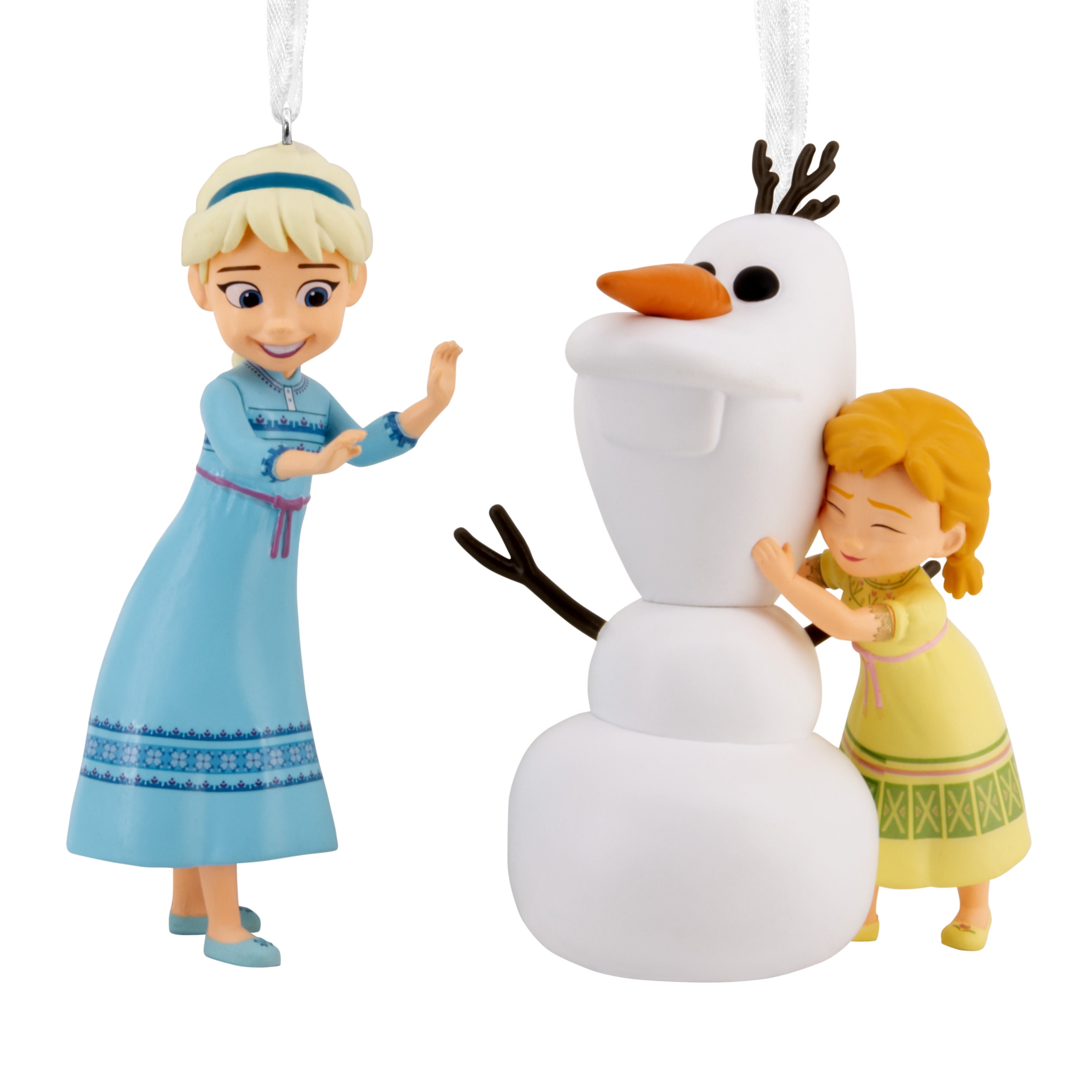 Hallmark Christmas Ornaments (Disney Frozen Elsa, Anna and Olaf), Count ...